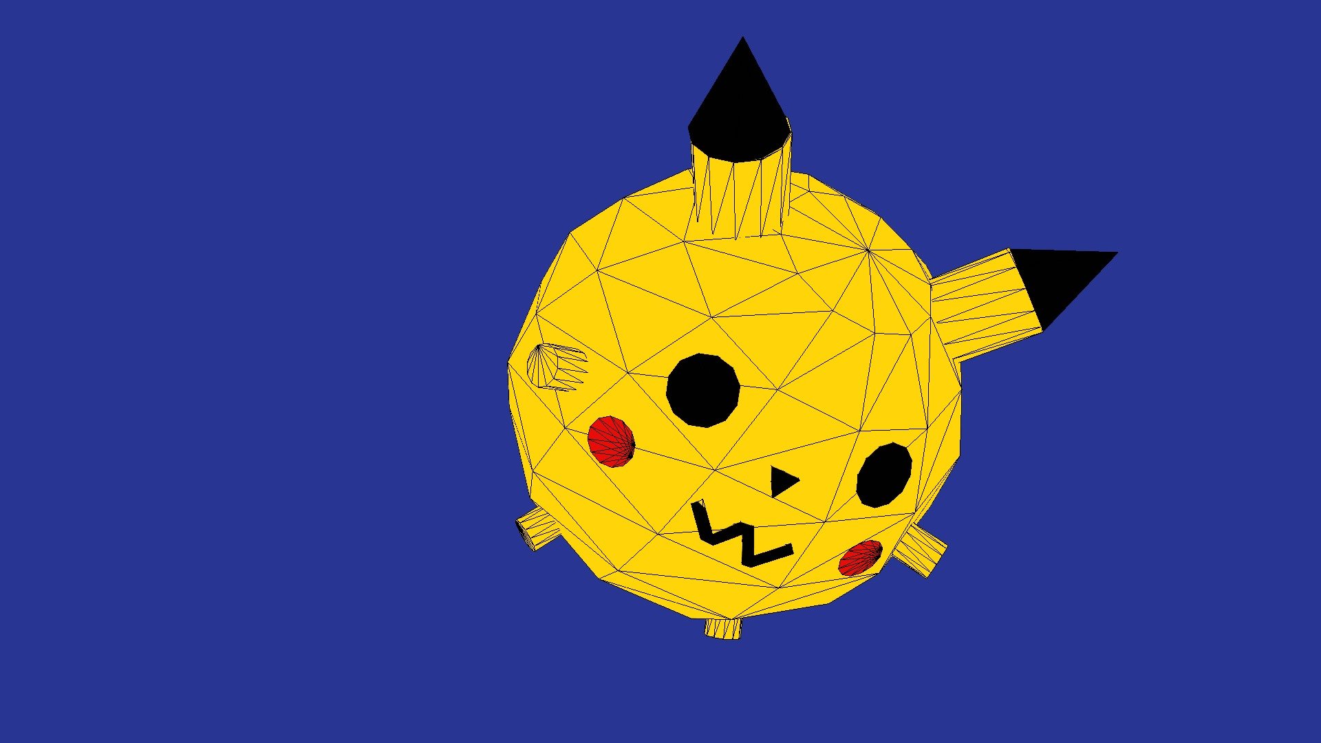 3d poorly drawn pikachu - Download Free 3D model by ricera [f6ef6a4 ...