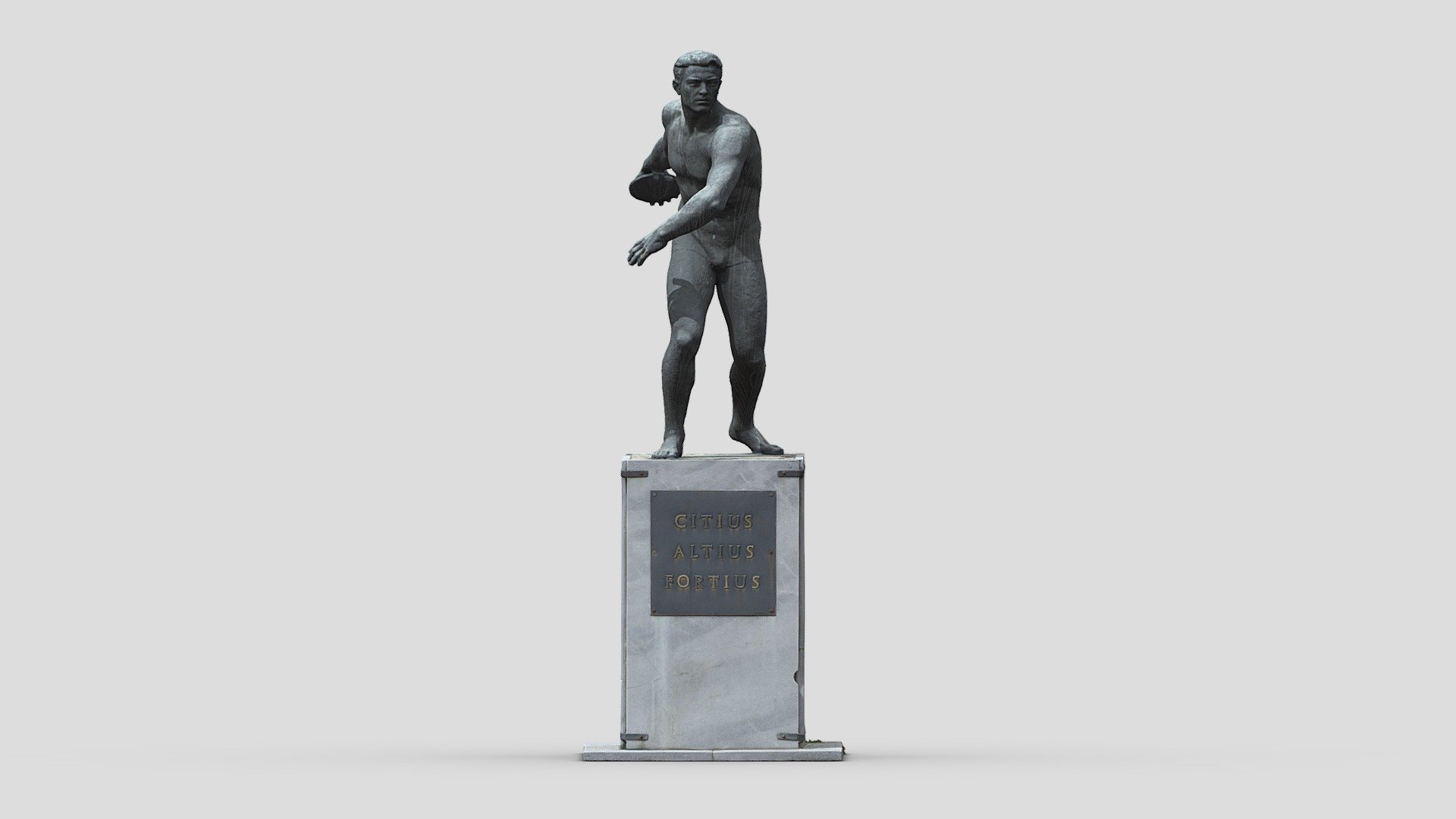 Discus Thrower - Download Free 3D model by The Urban Scans Project ...