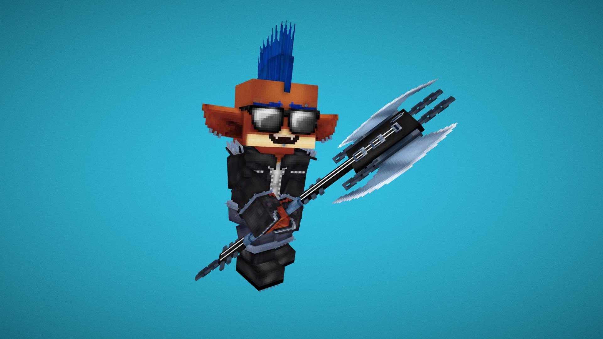 Kweepunk ~Hytale model~ - Download Free 3D model by Memetheew [f6f35dd ...