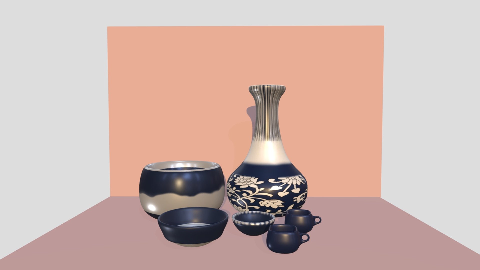 Ceramics - 3D model by yanamenacherry [f6f51f6] - Sketchfab