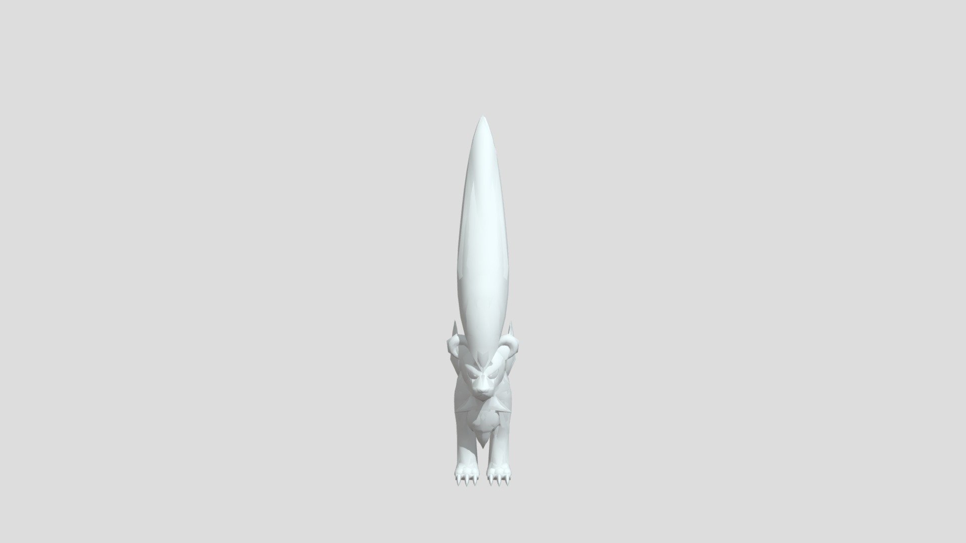 Pyroar - Download Free 3D model by metooanicet [f6f5ca0] - Sketchfab