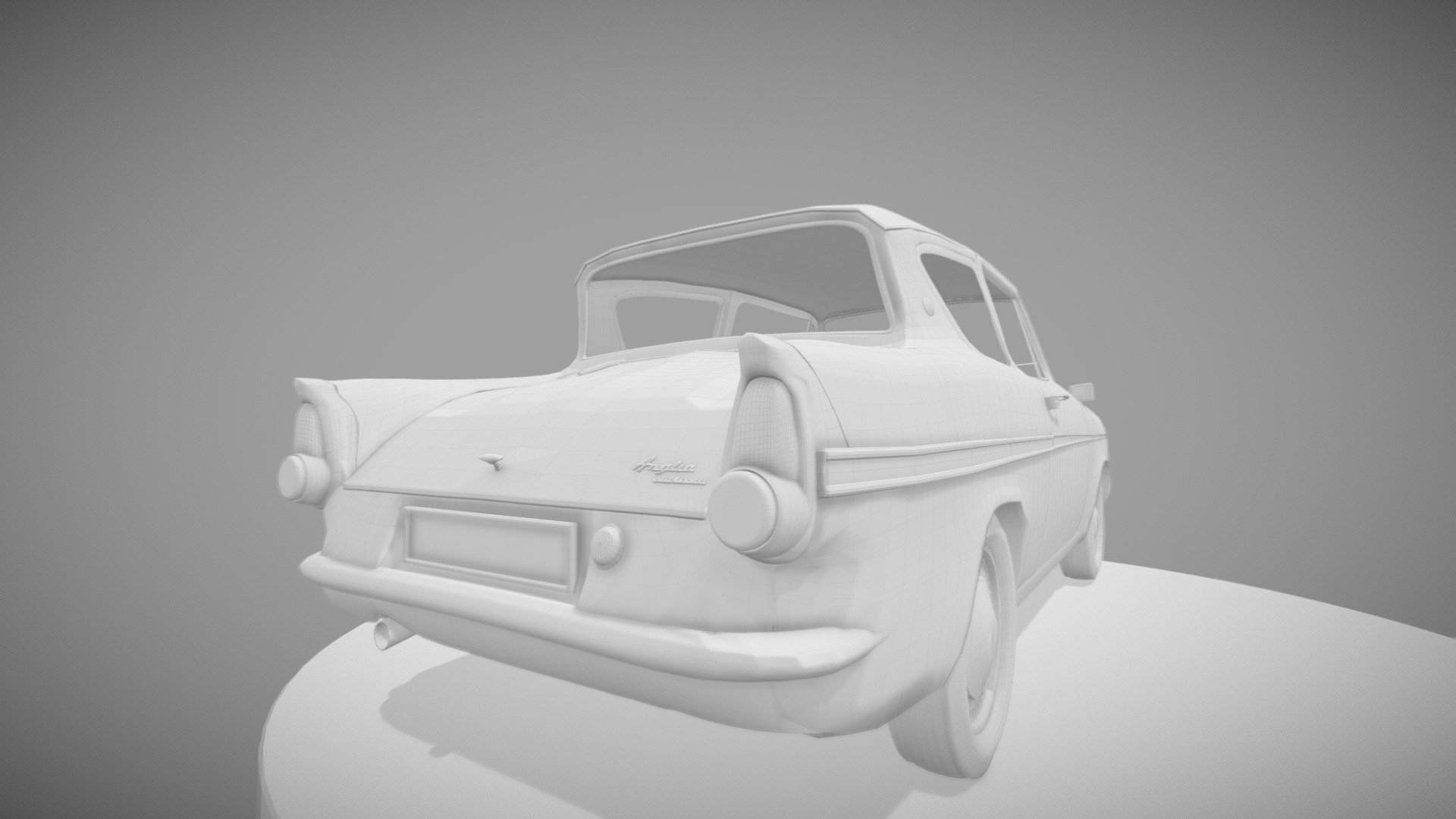 Ford Anglia Deluxe - 3D model by P3D (@p3d_avilla) [f6f5e3c] - Sketchfab