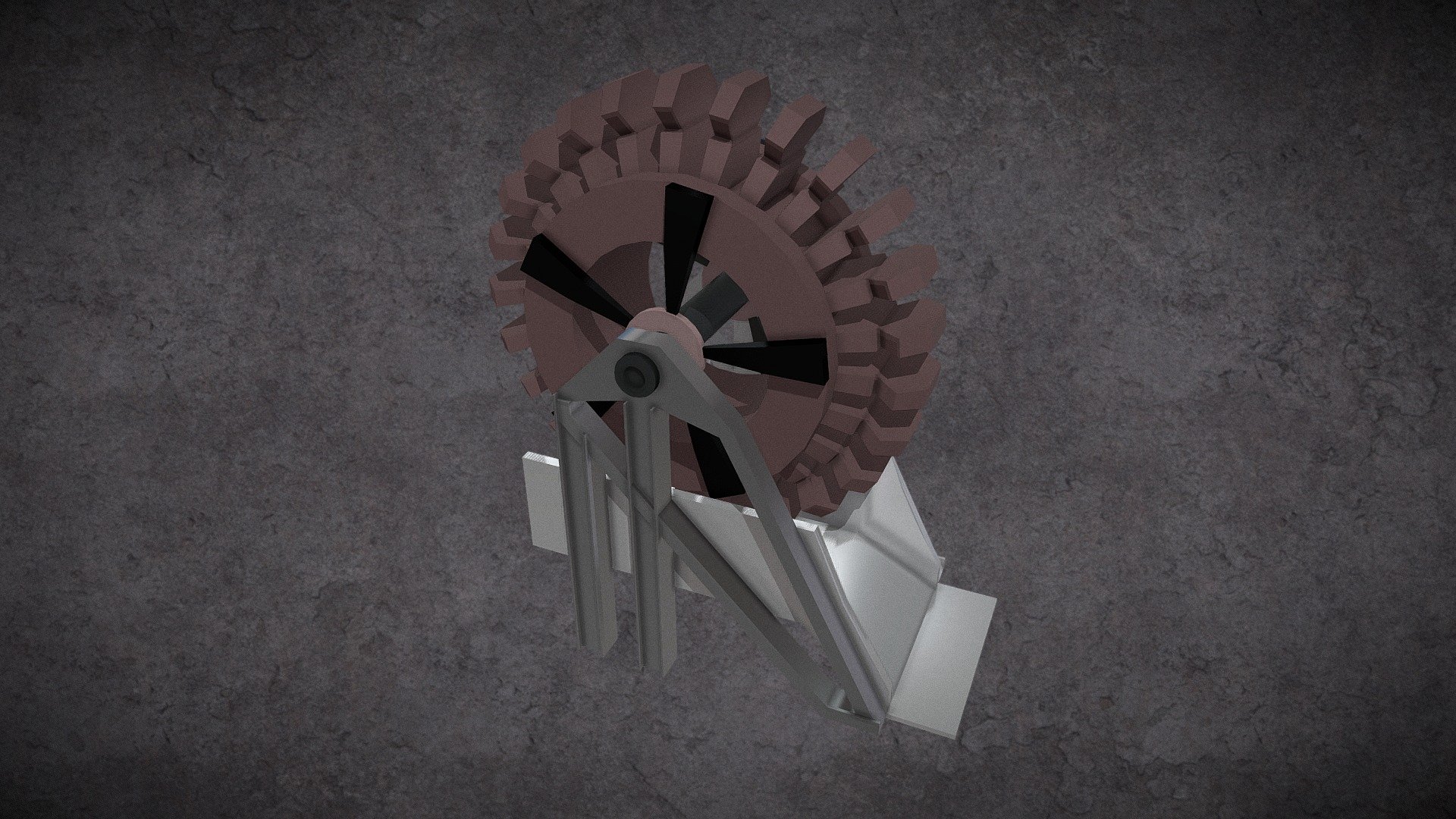 Water Wheel - By Velivian Fesothe - 3D model by Velivian Fesothe ...