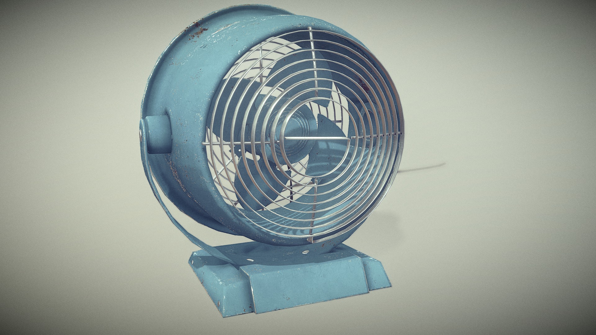 50s Fan Textured Lo Sketchfab - 3D model by micahhart [f6f7b8e] - Sketchfab