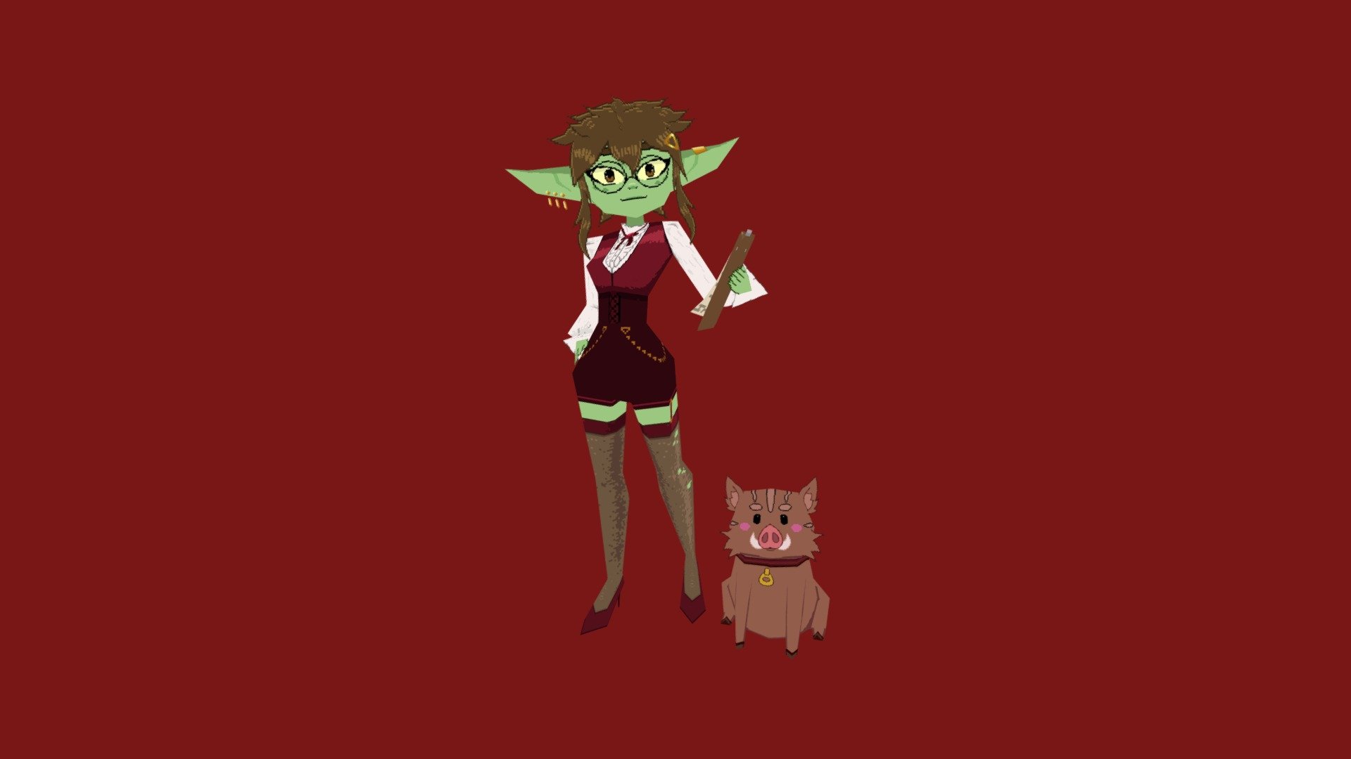 Honey Goblin 256fes - 3D model by Mr_Ru [f6f8312] - Sketchfab