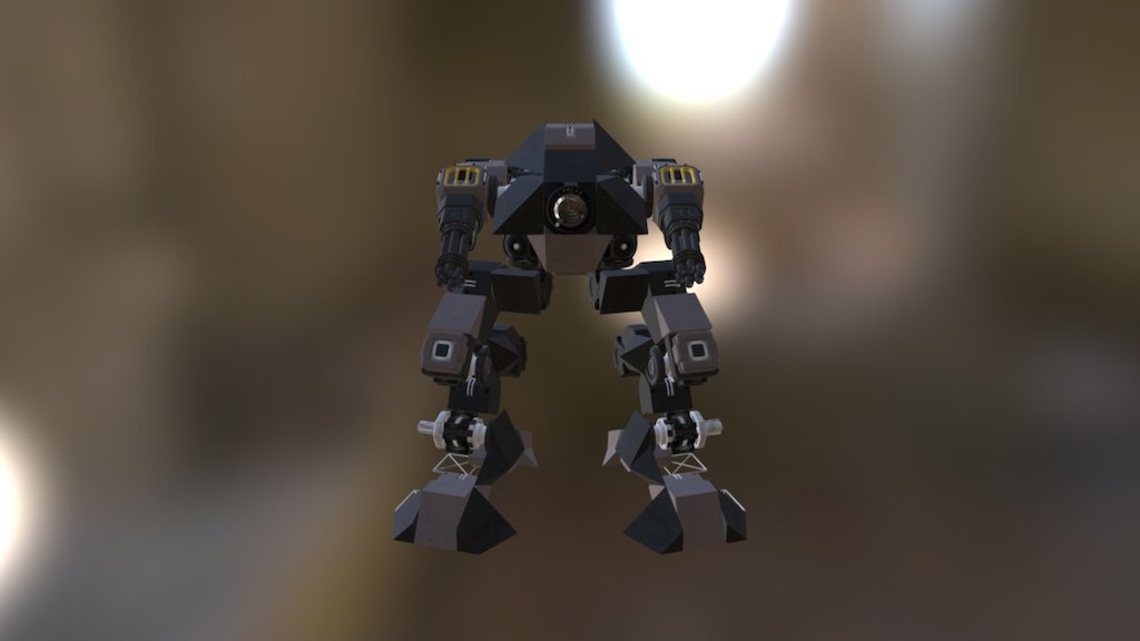 ' Kyhal' Automatic Sentry Mech - 3D model by BruceLeedleLee [f6f841c ...