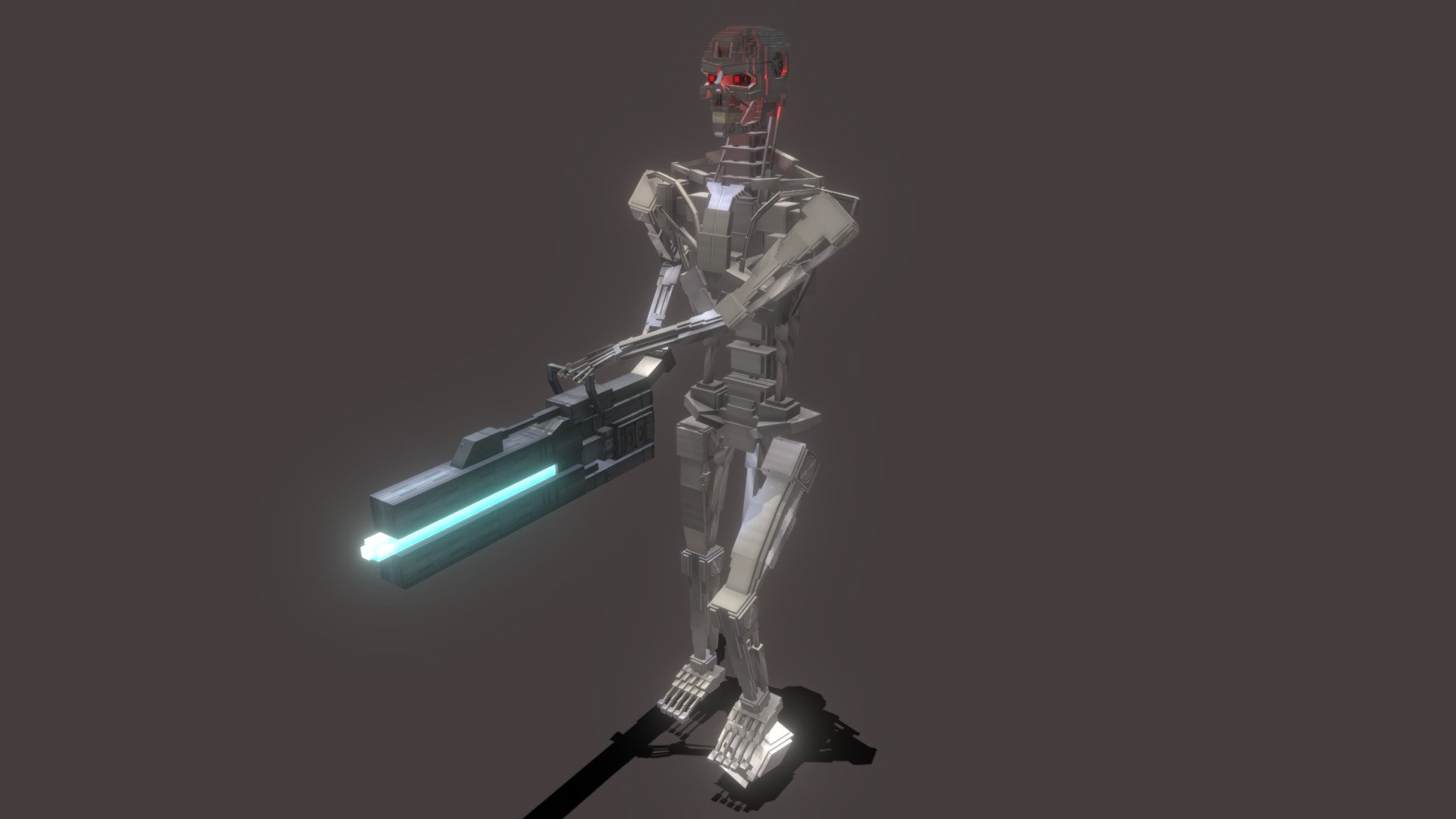 T-800 (Terminator) - 3D model by Morgoth_lotr (@Morgoth-lotr) [f6f8d2d ...