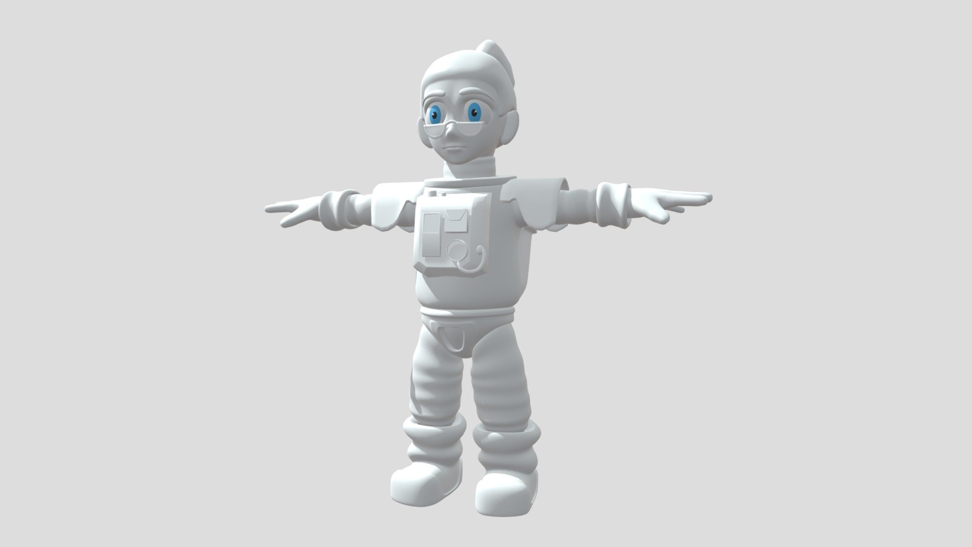 AstroGirl - Download Free 3D model by LopesVitor [f6f8d61] - Sketchfab