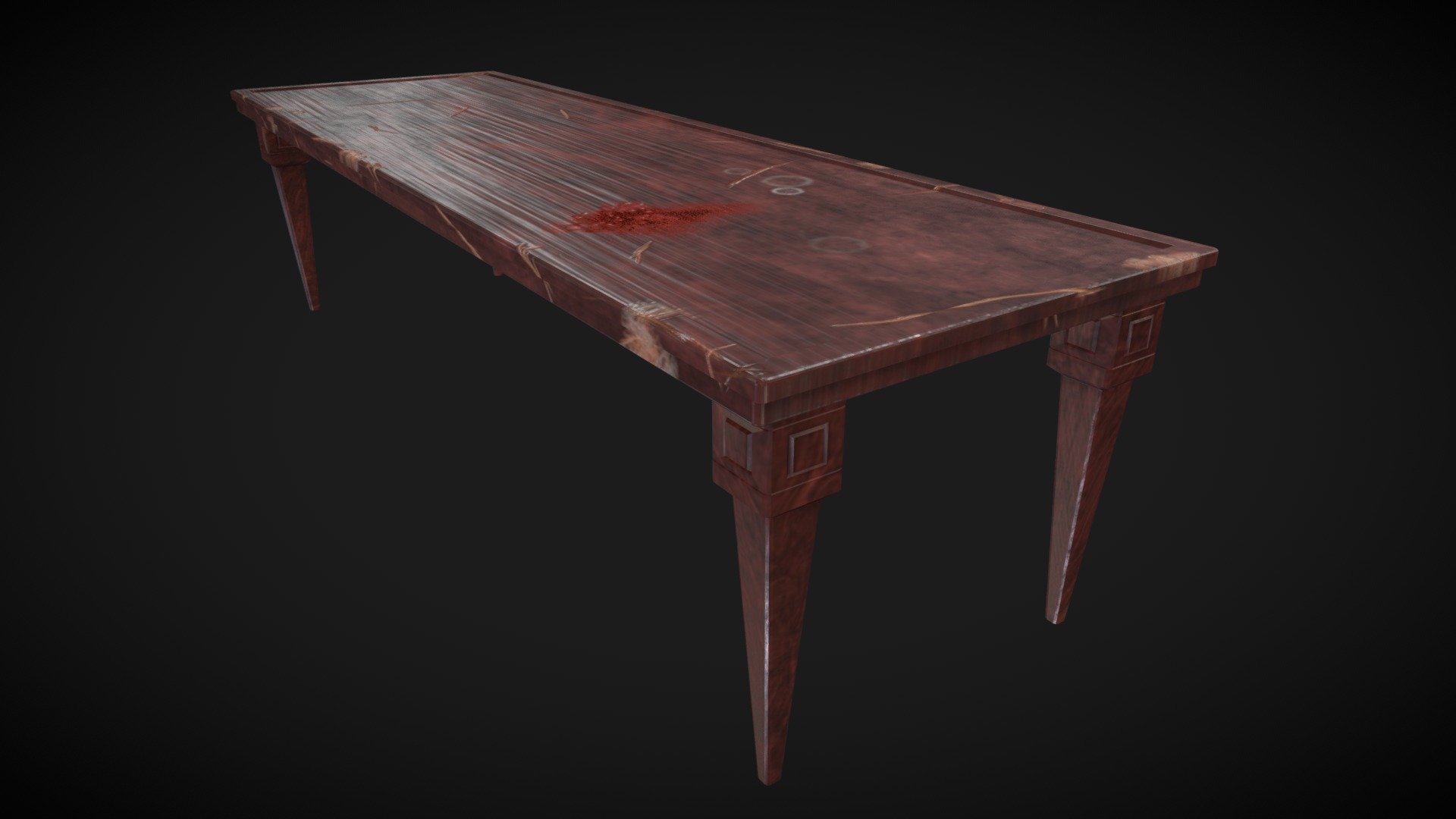 Bloody Table - 3D model by lolpants725 [f6fa84e] - Sketchfab