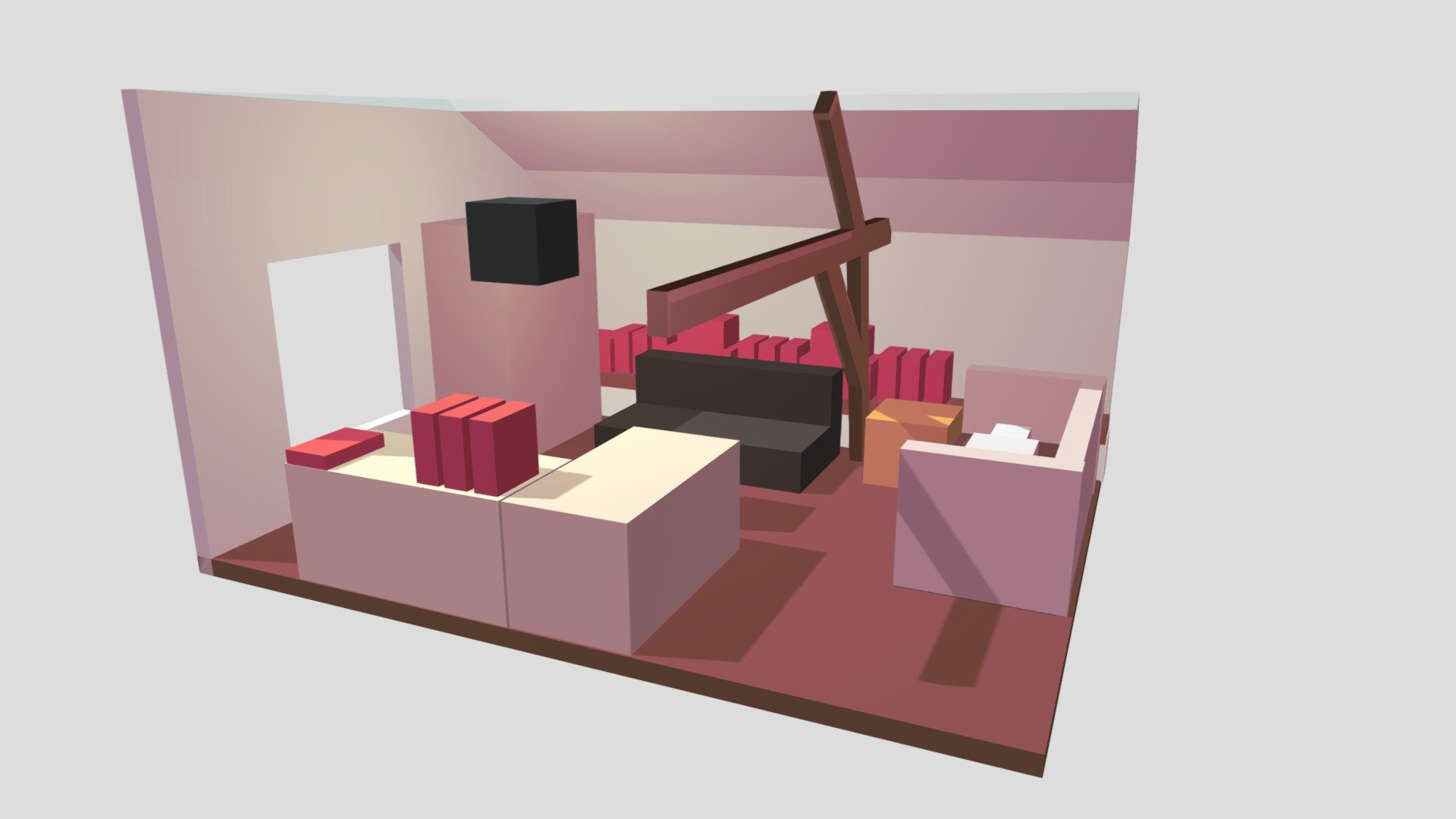 My Room - 3D model by Juultje Smits (@stitchingfencer) [f6fa8d1 ...