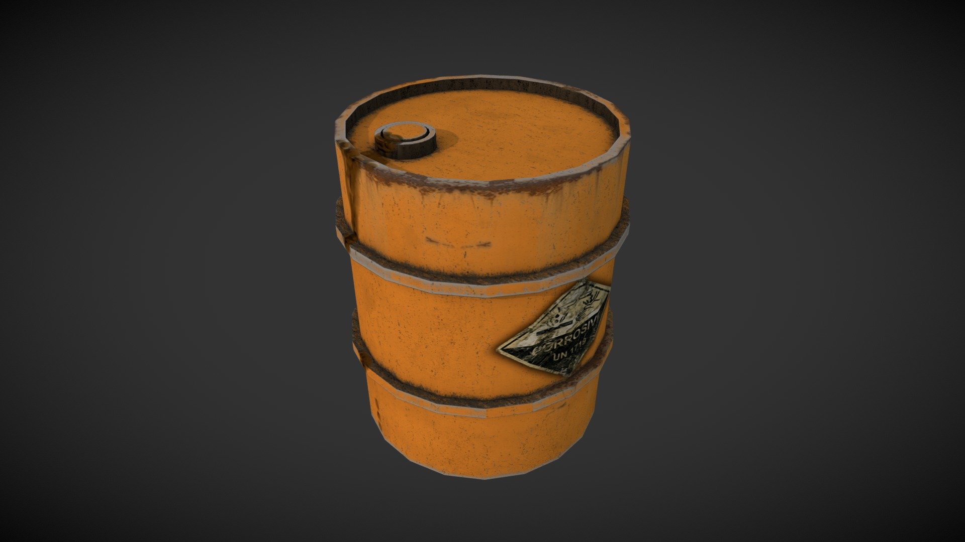 Metal Barrel Tutorial - 3D model by Yuliya (@yuliay) [f6faf7e] - Sketchfab