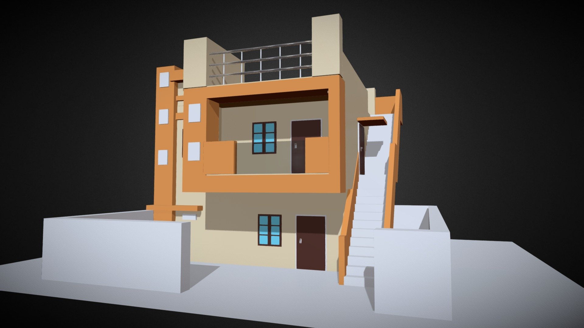 GV House - Download Free 3D model by princeasli [f6fb152] - Sketchfab