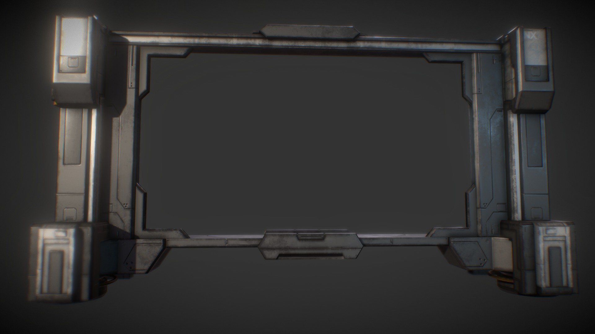 Huge Stadium Monitor Frame Prop - 3D model by Moon dong hwa ...