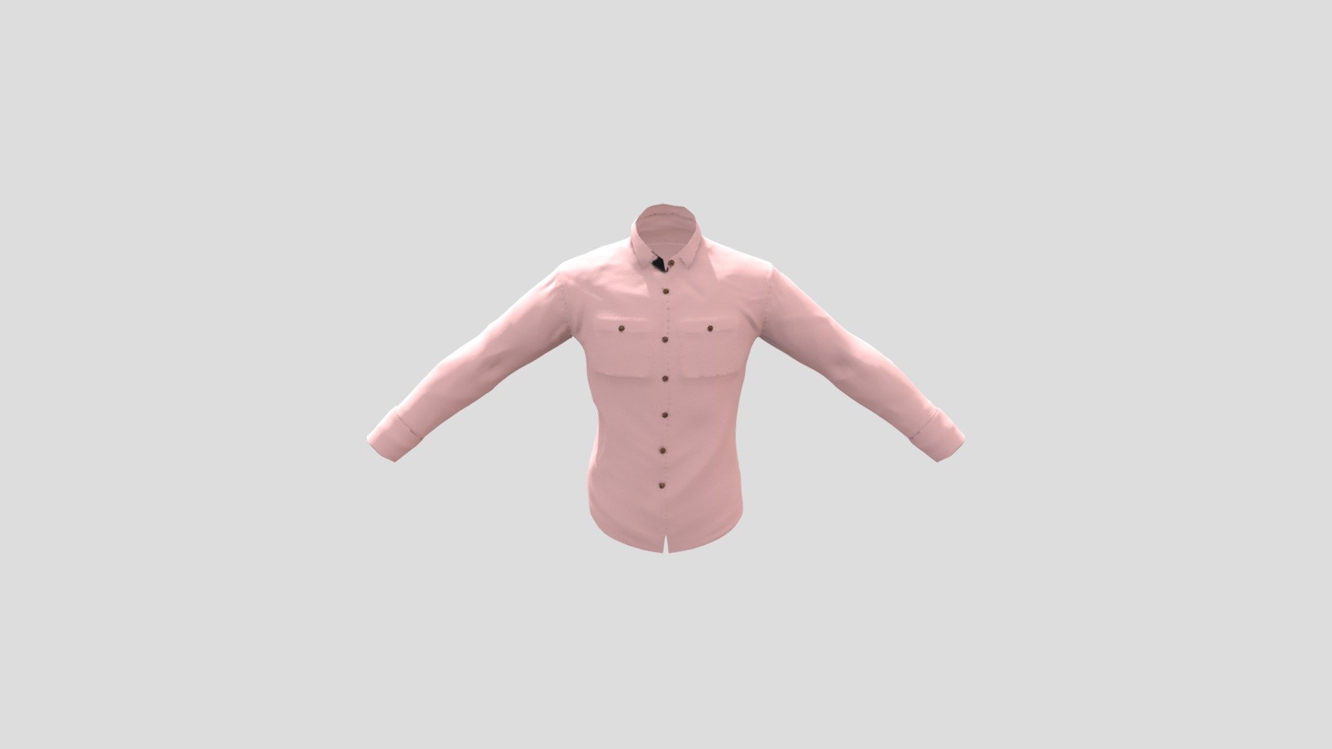 Button Up Shirt - 3D model by Miyu (@ItsMiyuwu) [f6fc0dd] - Sketchfab