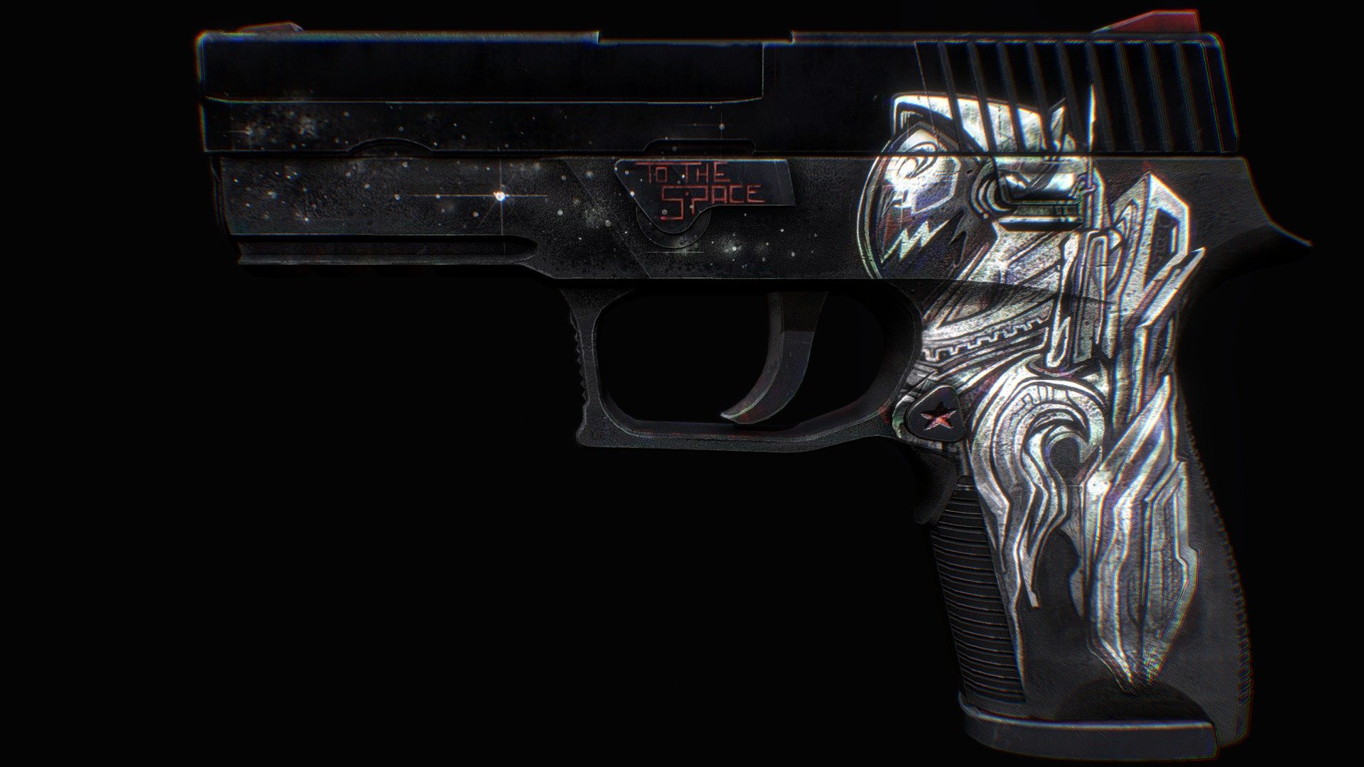 P250 | To the space - 3D model by senkizh [f6fe020] - Sketchfab