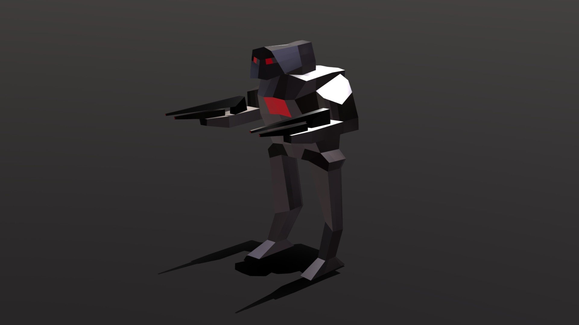 Robot Guard - Download Free 3D model by MuhammadQorano [f6fe1d5 ...