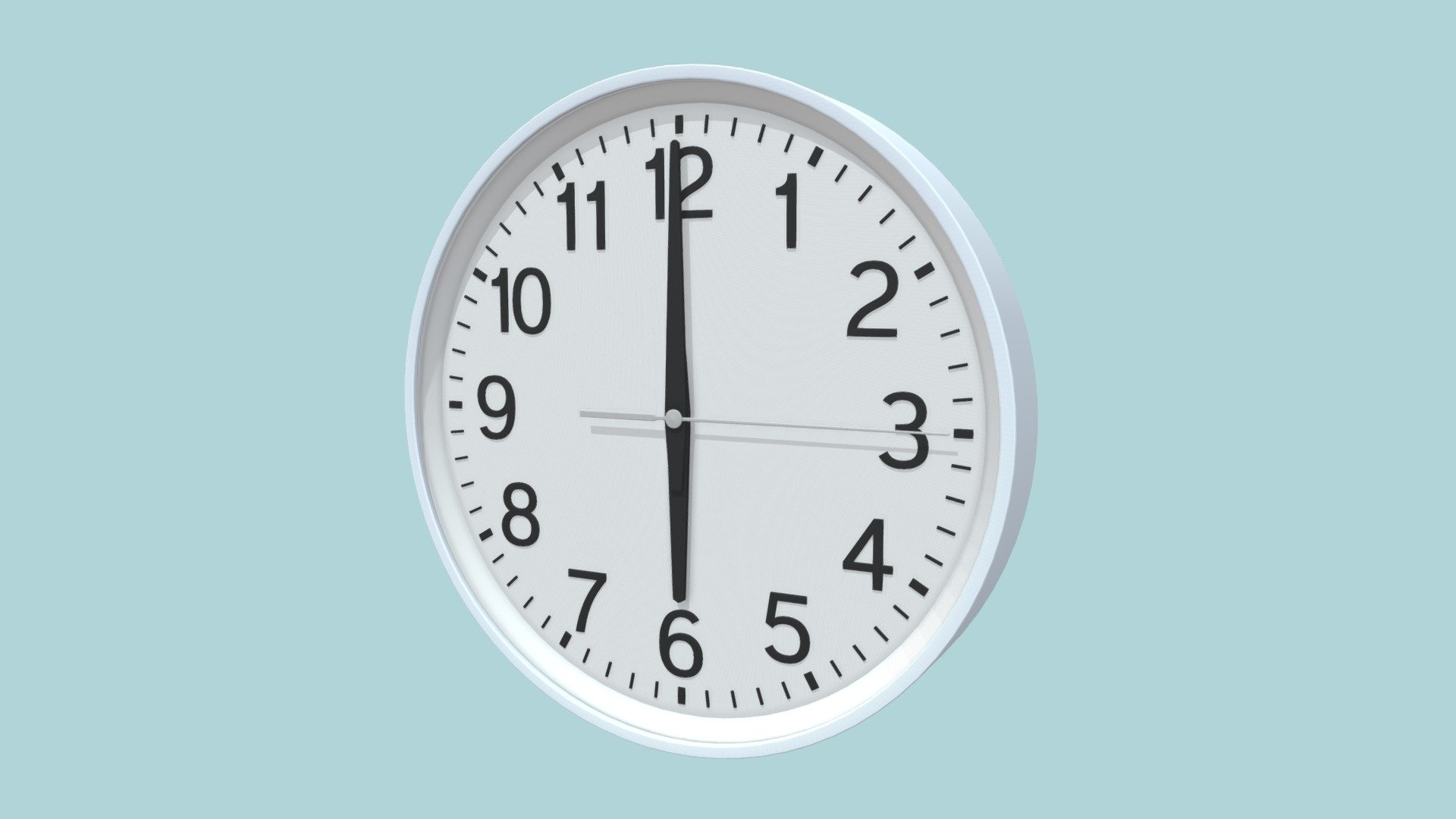 Standard analog clock (v20221204) beta - 3D model by kuzet [f6fe4b1 ...