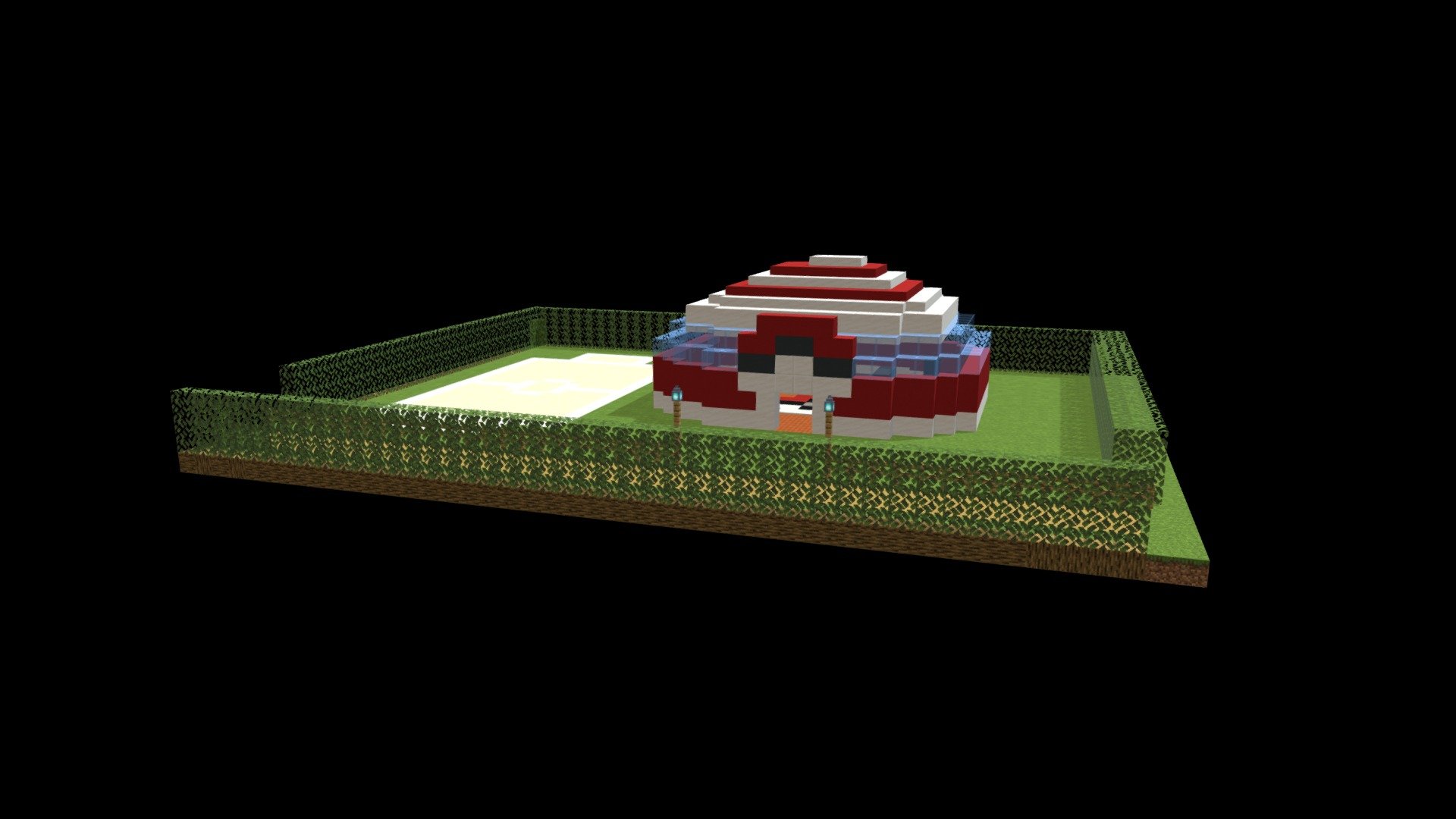 Pokémon Center - Download Free 3D model by MG64 (@mariogamer64 ...