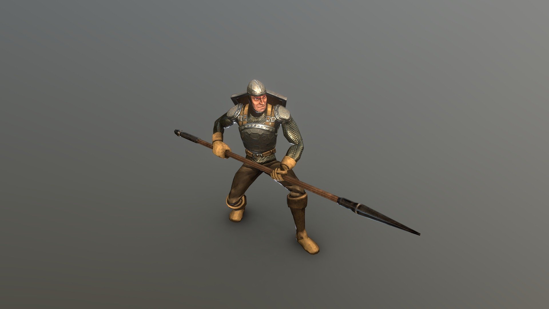 Medieval Guard - 3D model by Thiago Allan (@solsoleil) [f6ffeac ...