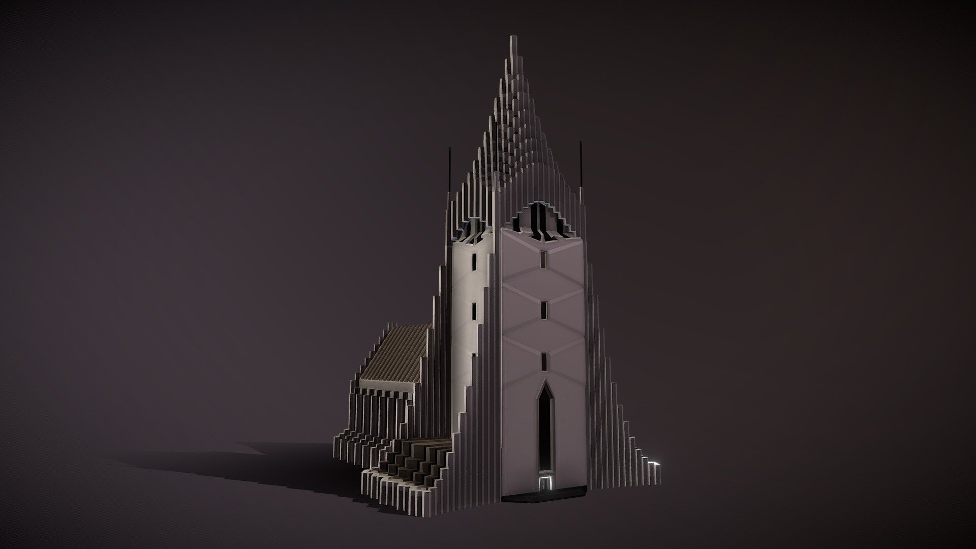 Cathedral - Download Free 3D model by MRowa [f70006b] - Sketchfab