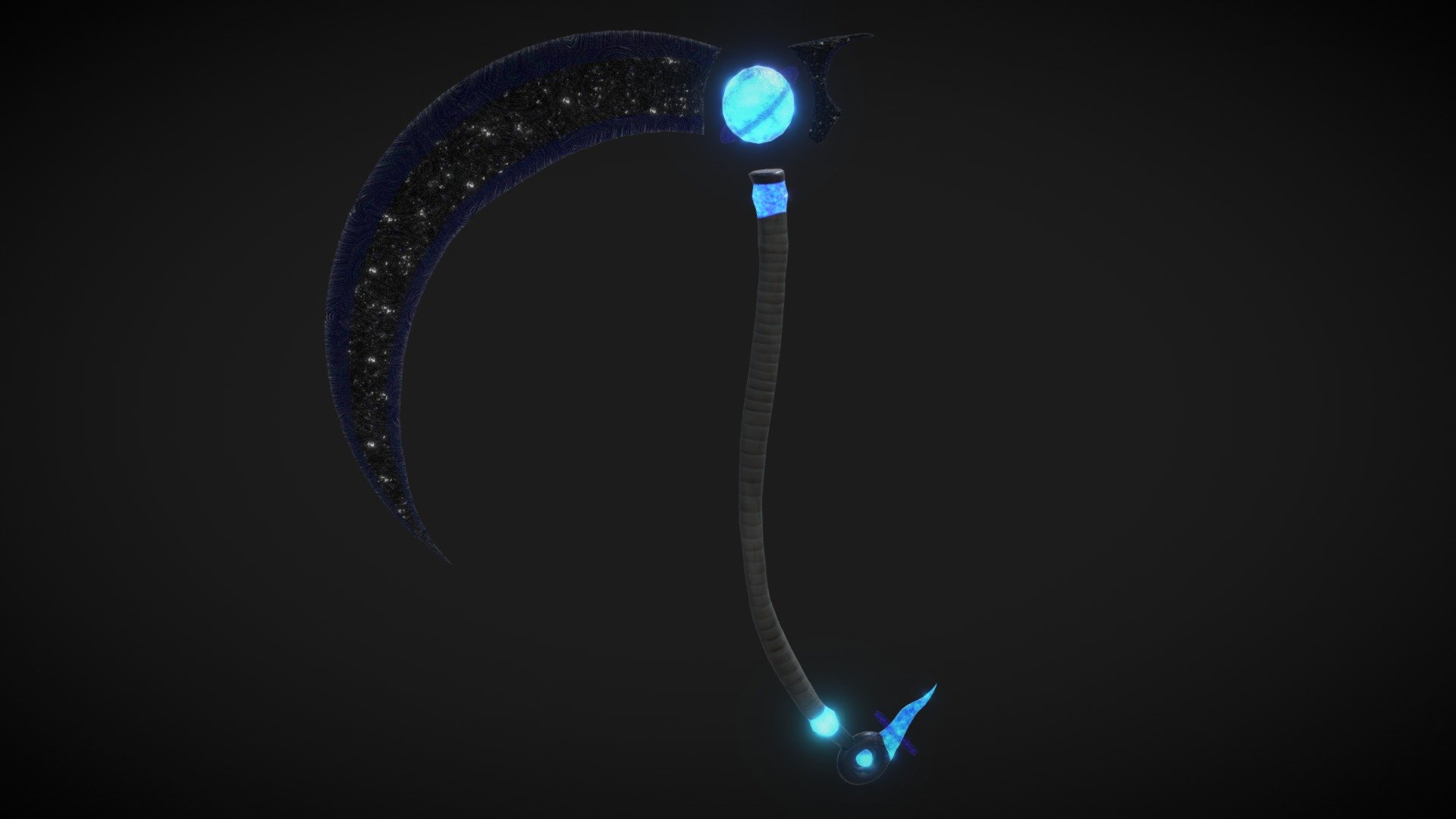 Space Scythe - 3D model by AeroParrie [f700b01] - Sketchfab