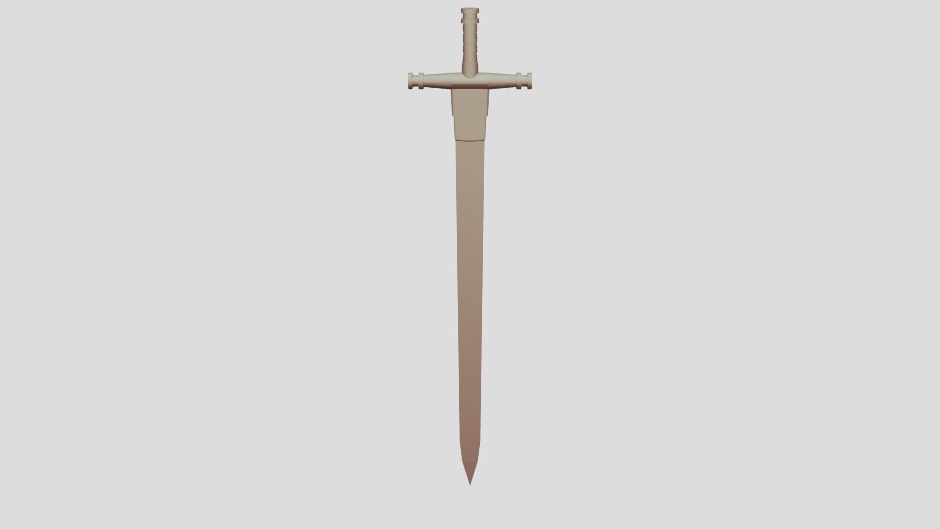 Longsword - 3D model by unknownupload [f700d09] - Sketchfab