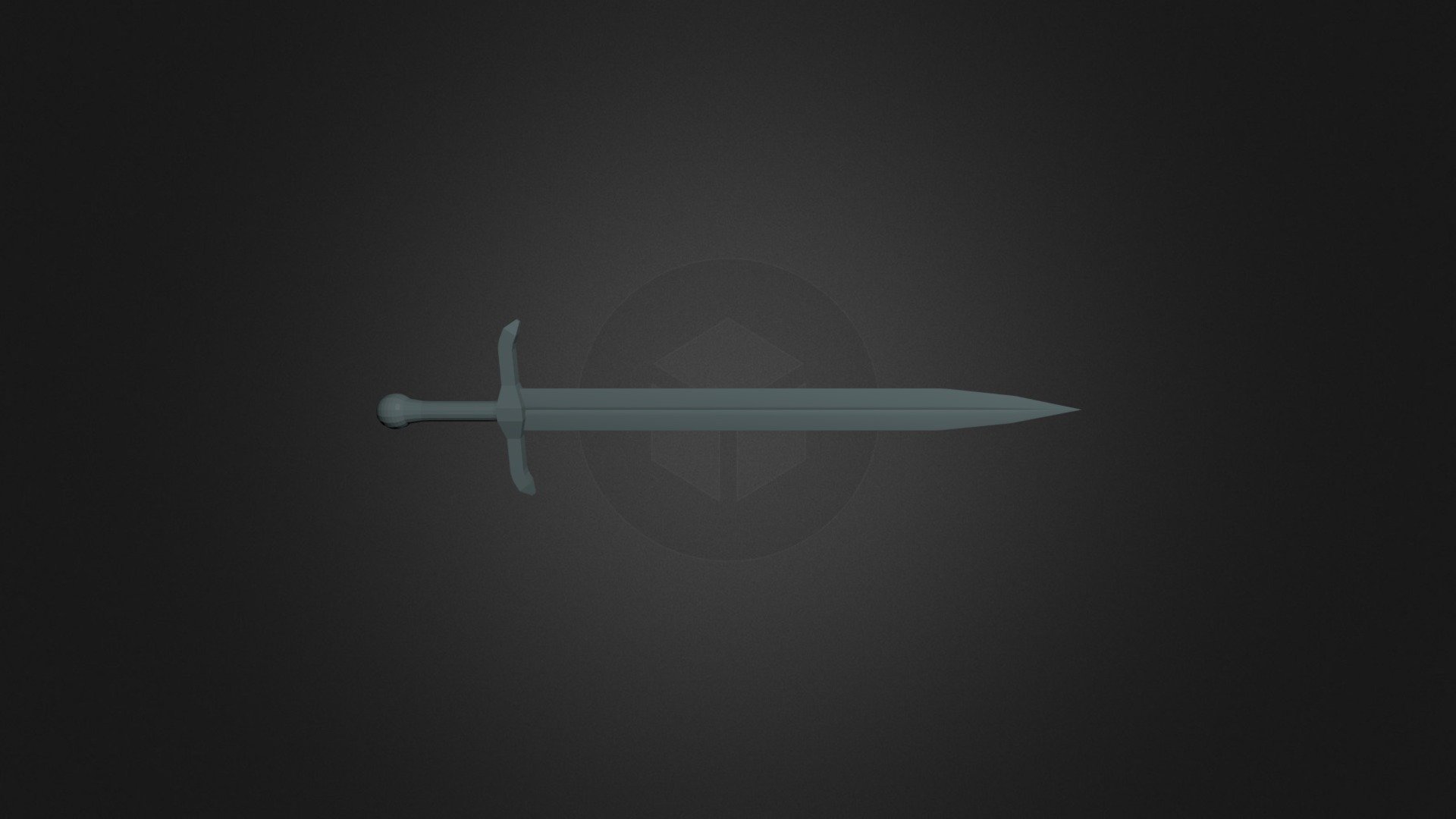 Basic Sword without texture - Download Free 3D model by Bogdan ...