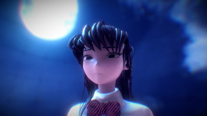 Komi-san 3D models - Sketchfab