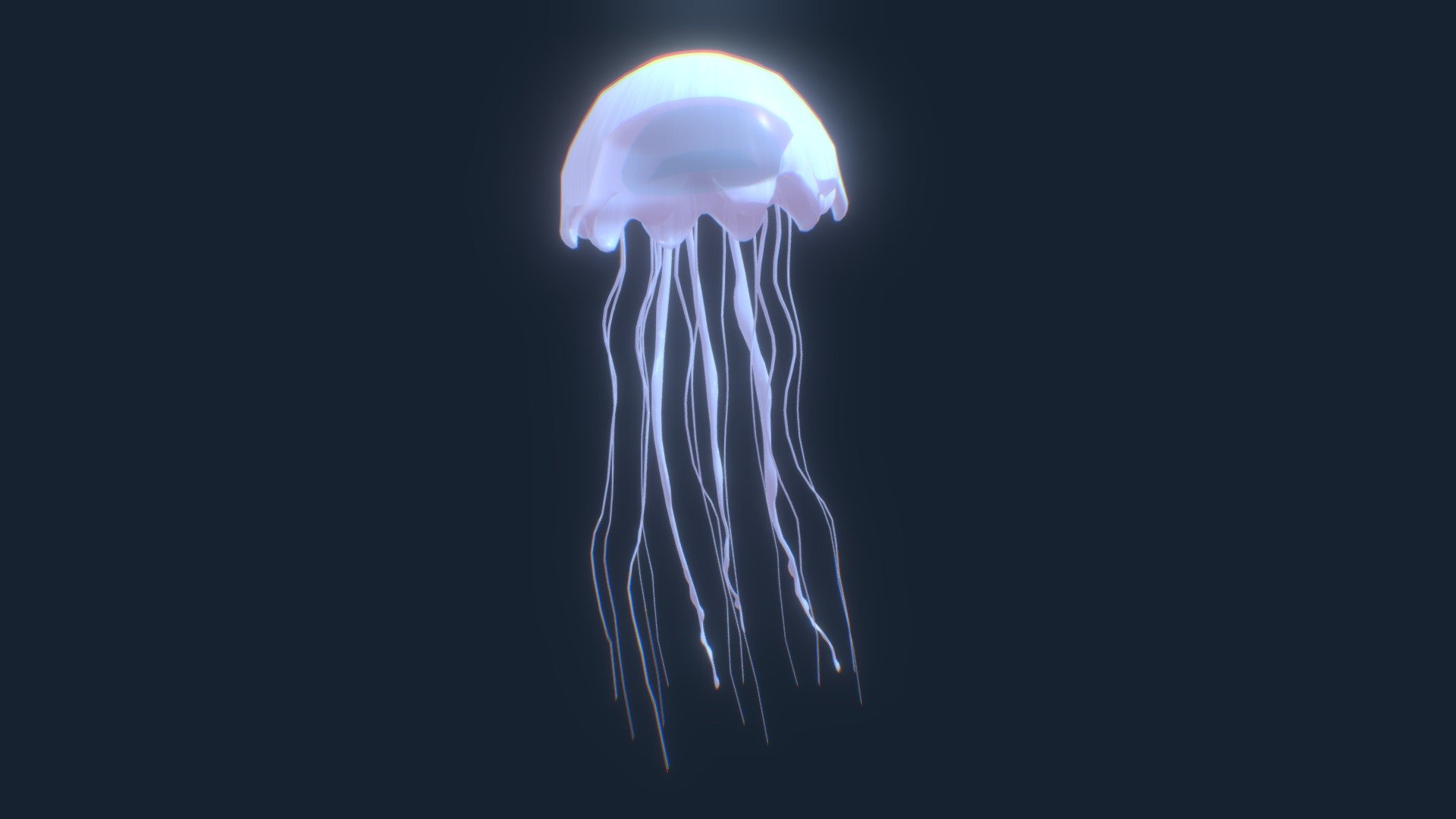 Deep Sea JellyFish - 3D model by RachelEve [f702299] - Sketchfab
