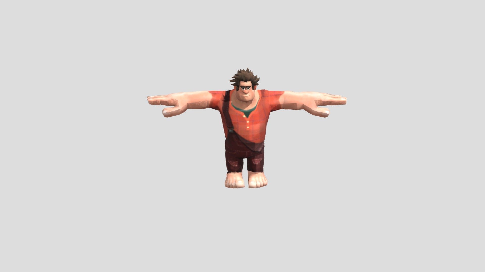 Wreck It Ralph FBX Free Download - Download Free 3D model by ...