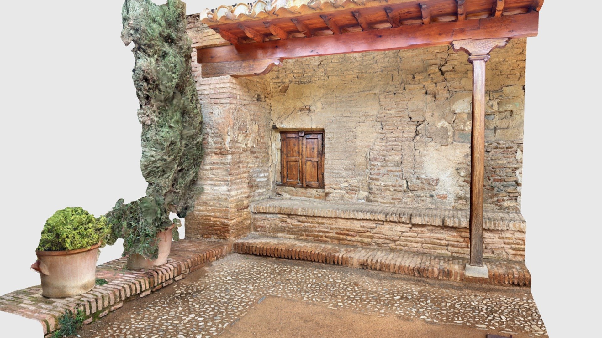 Earth tones at Palacios Nazaries, Alhambra, Gra… - Download Free 3D ...
