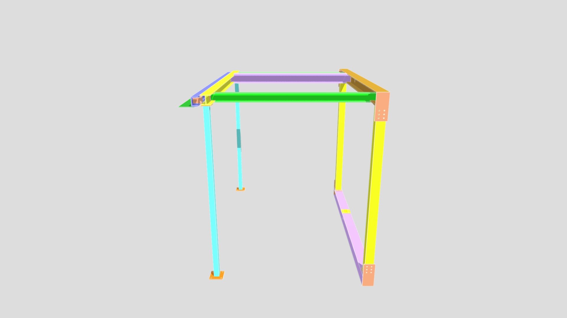 beam assembly v1.1 - 3D model by ksa2020 / Dezine 2020 (@ksa2020 ...