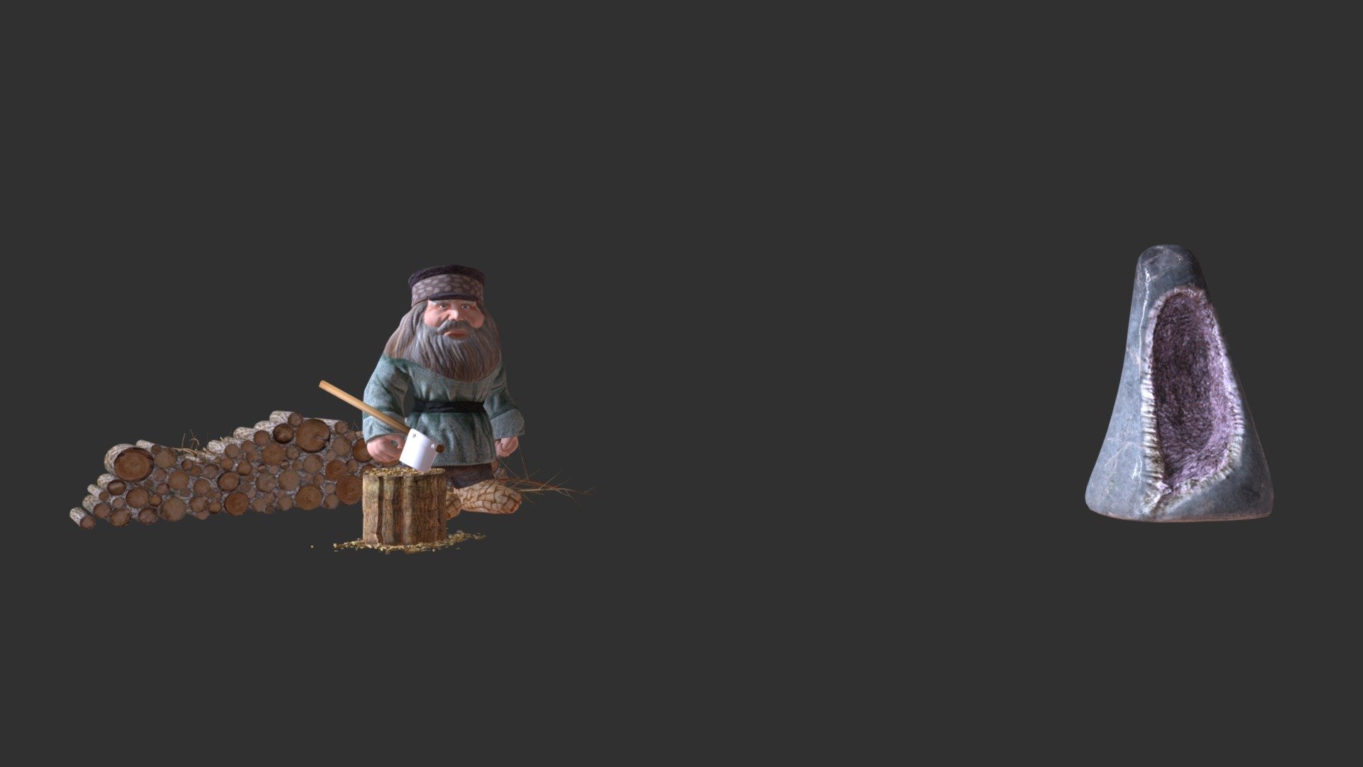 Ded - 3D model by ARLEAP (@starcatcherspb) [f7078e3] - Sketchfab