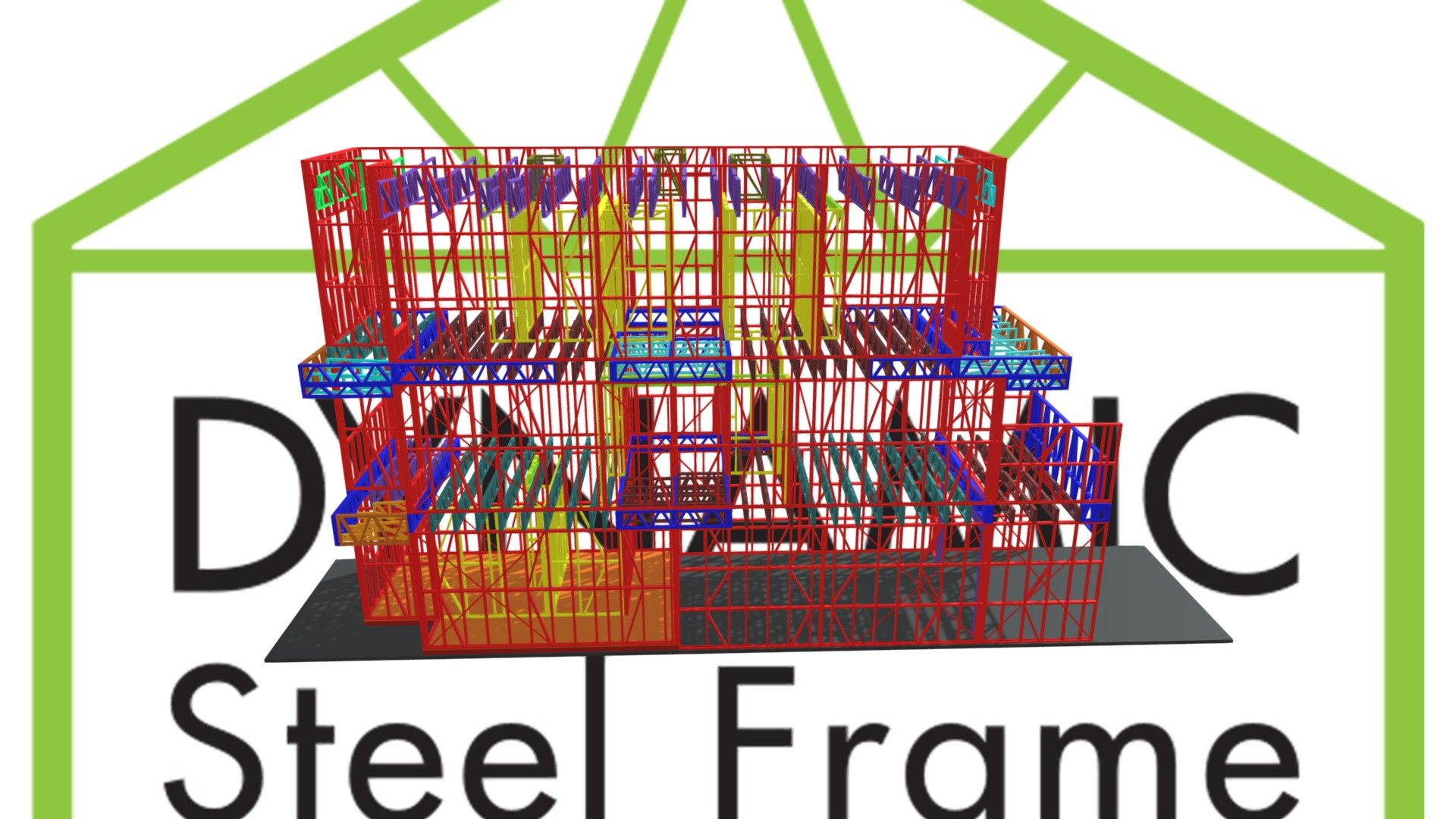 DSF2395 A01(0) TYPE C7 - 65 - 3D model by Dynamic Steel Frame ...
