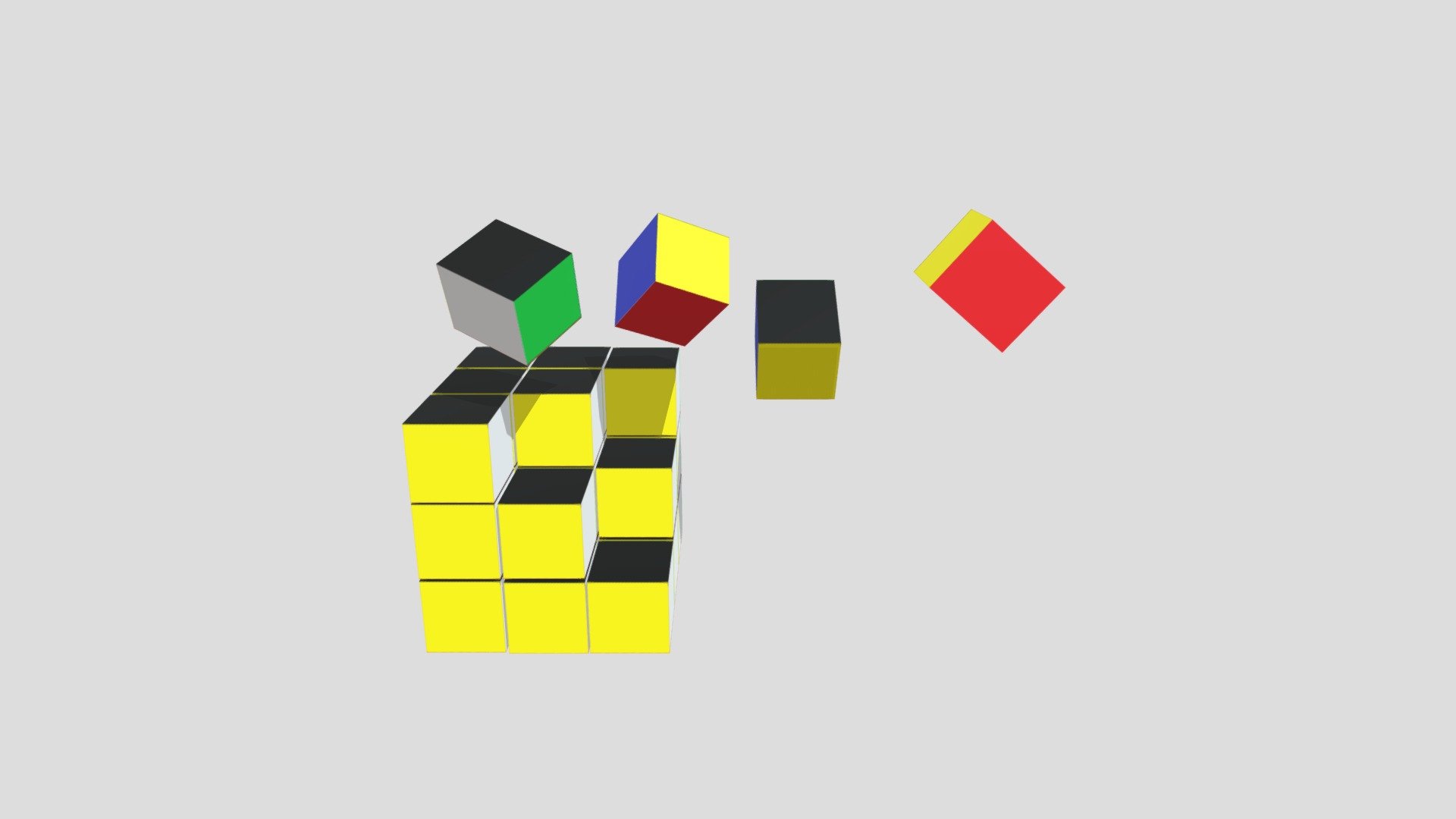 Rubik Download Free 3d Model By Royani [f70a2c0] Sketchfab