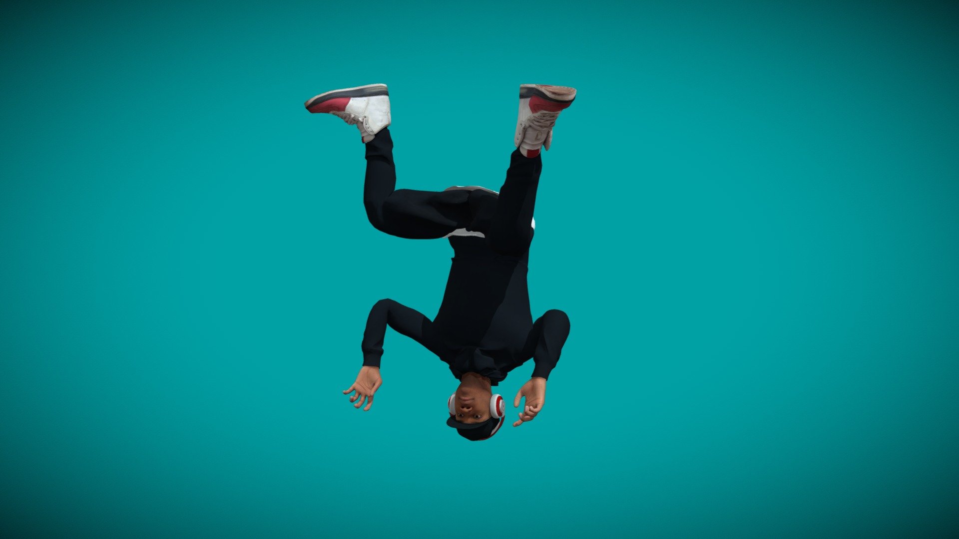 Animated Head Spinning Break Dancer - 3D model by LasquetiSpice ...