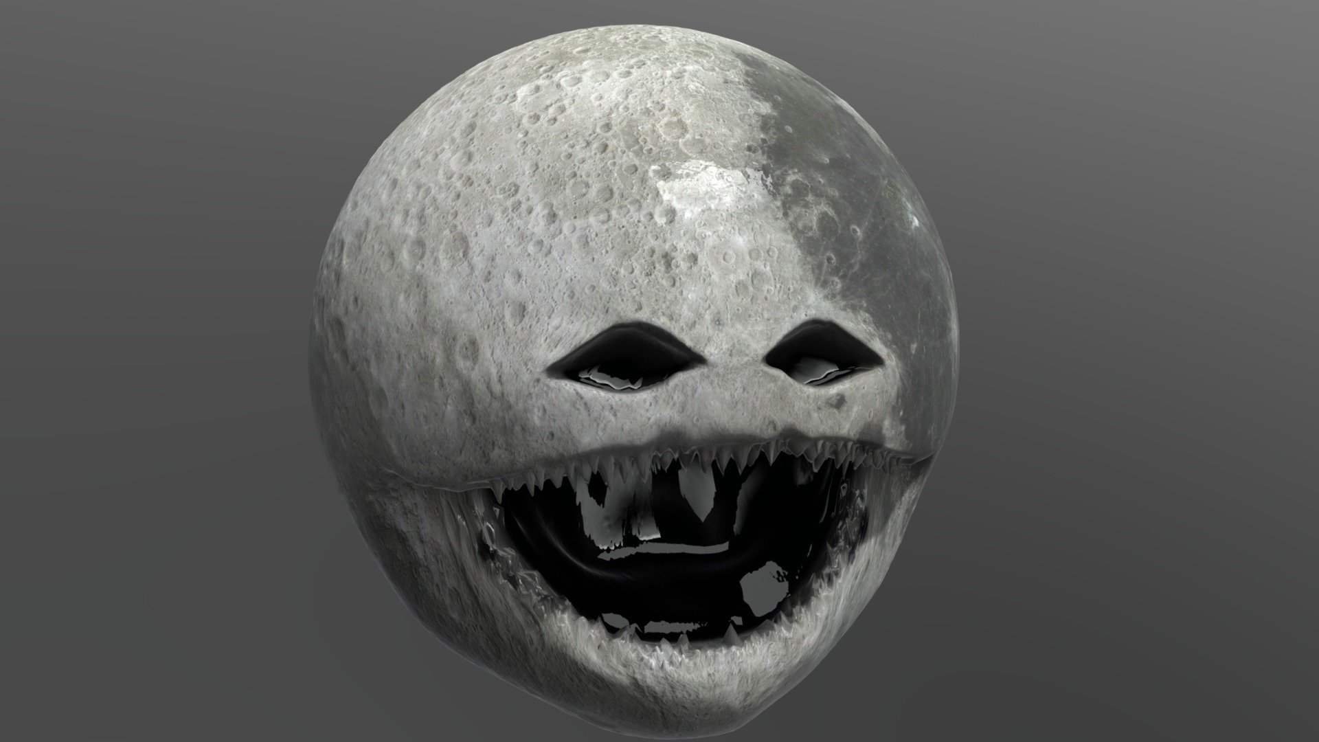 Moon woke up second model - Download Free 3D model by siren head fan ...