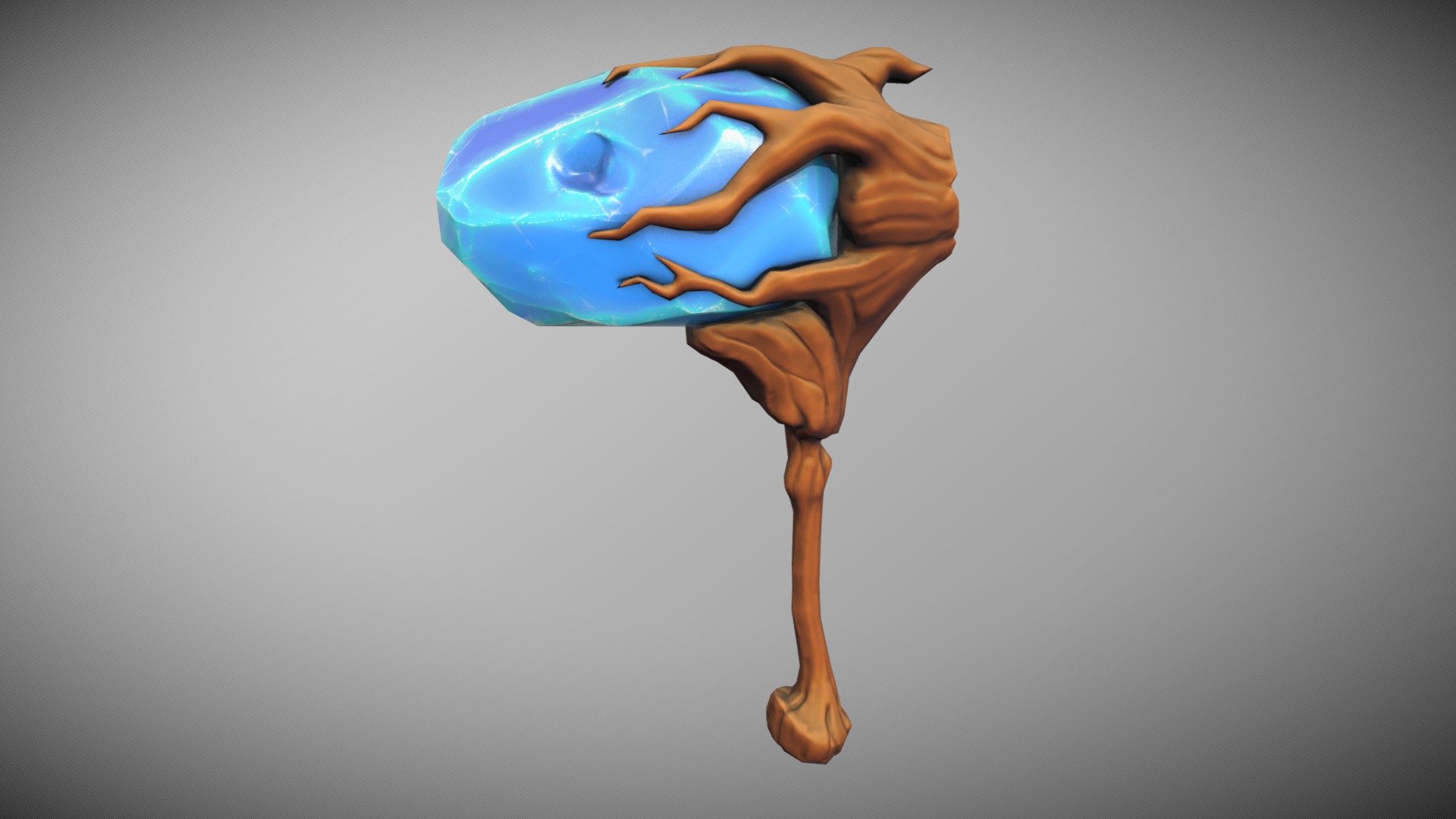 Stylized Crystal Ice Hammer - 3D model by LeoTorrico [f70cce5] - Sketchfab