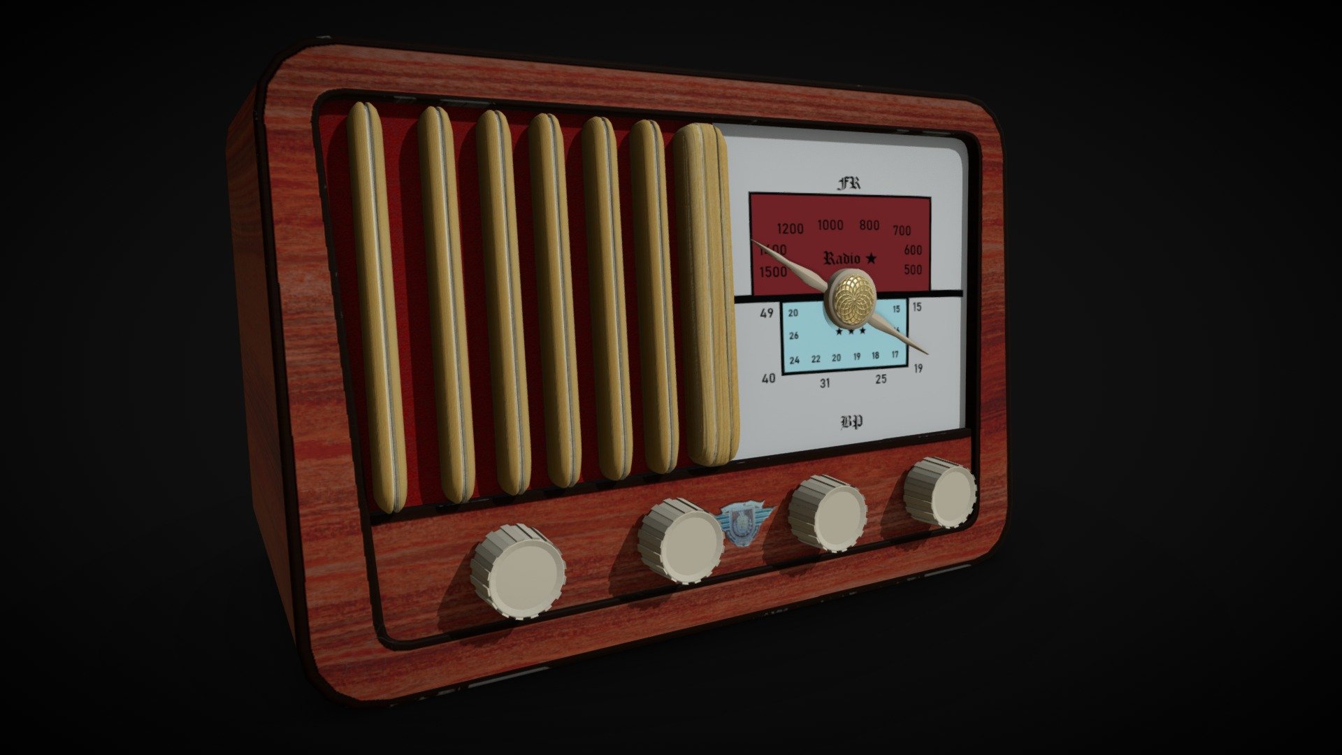 Radio - 3D model by LydiaRP [f70d2ec] - Sketchfab