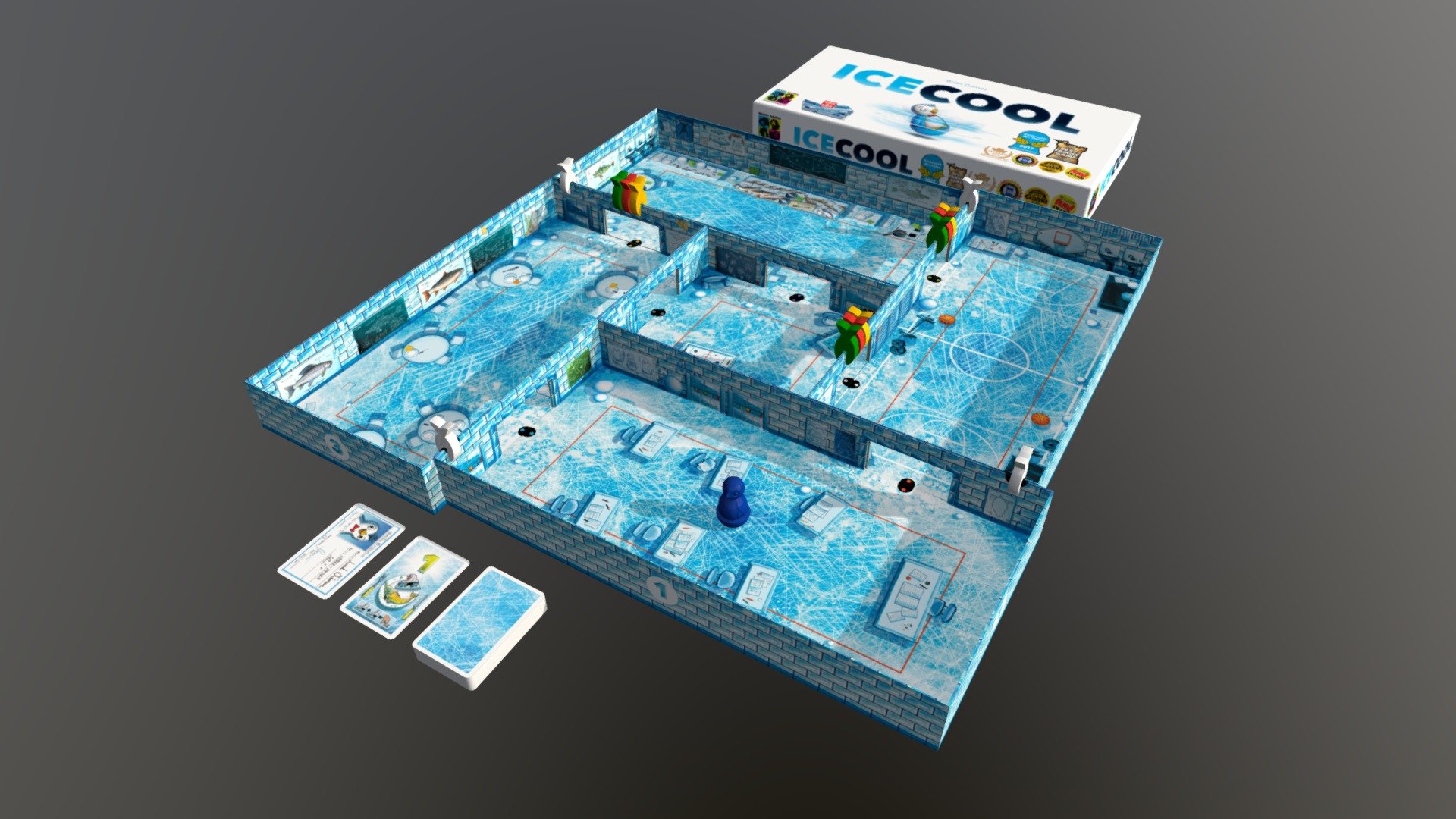 Low-poly models: ICECOOL tutorial for 'Dized' - 3D model by JerryBoucher [f70ee13] - Sketchfab