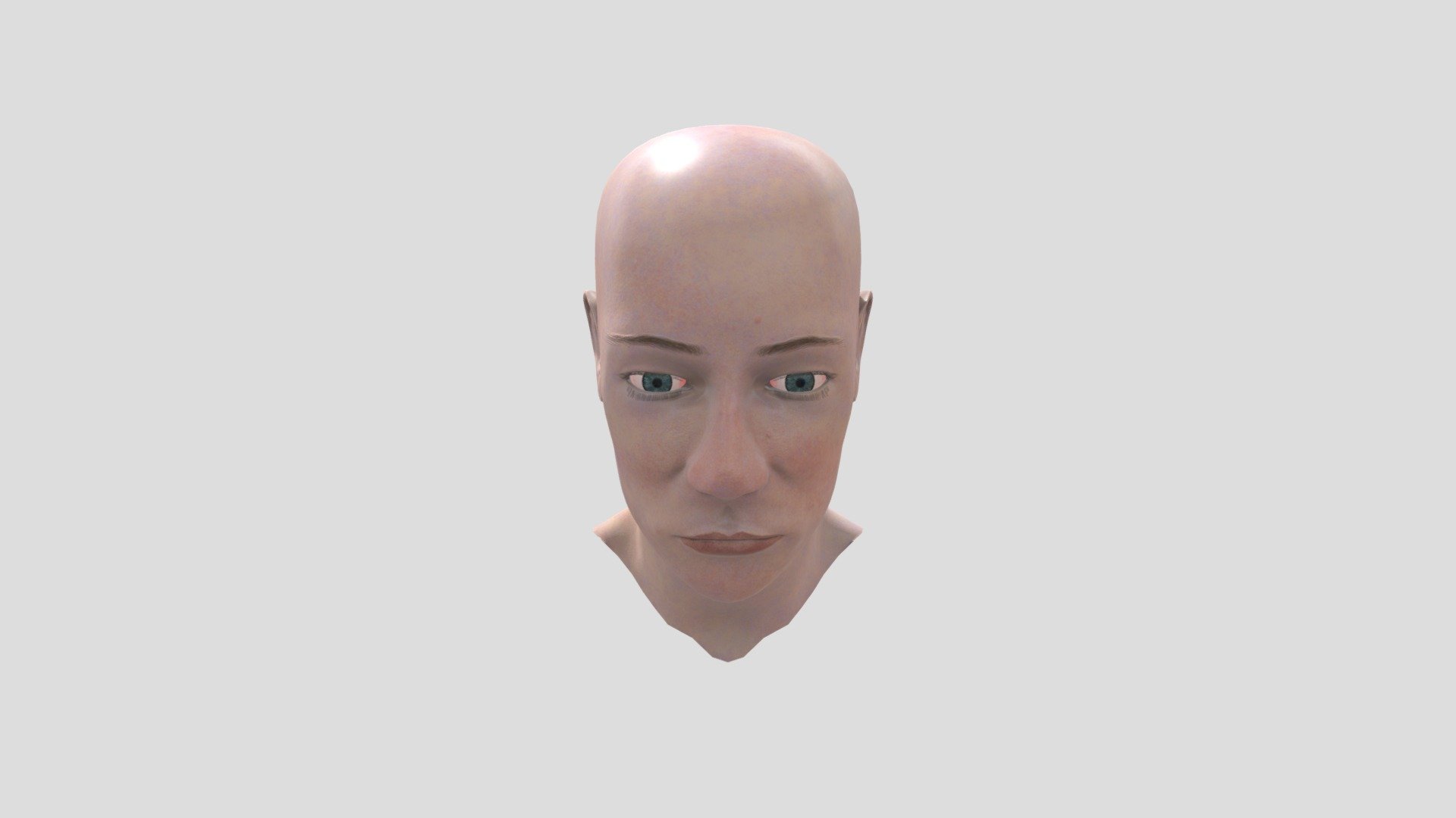 Female Bust - 3D model by karen.puetz [f70f164] - Sketchfab