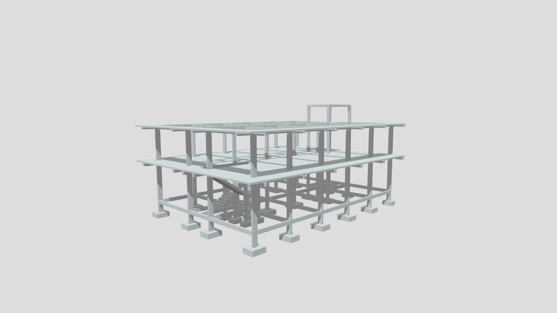 ESTRUTURAL MODELO 3D - Download Free 3D model by eng.eduardosarmento ...