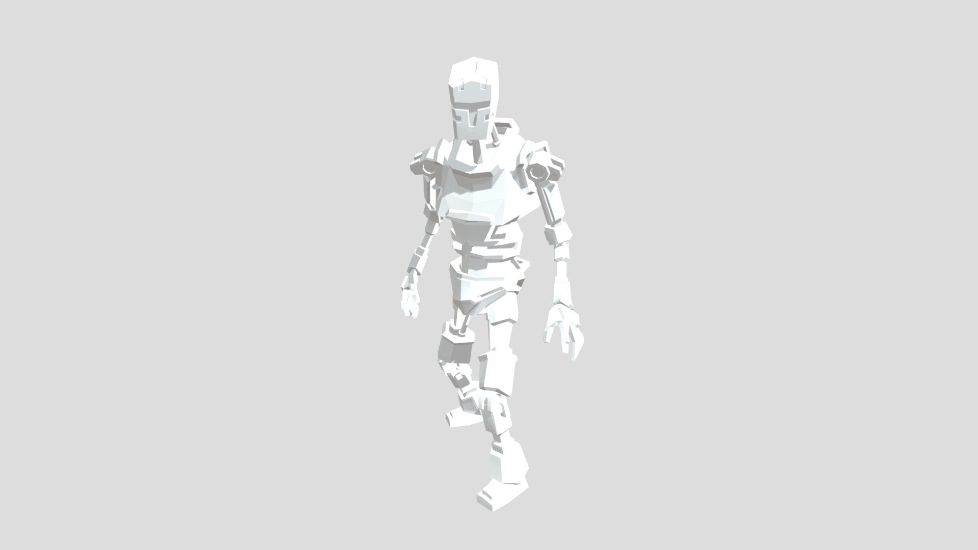 Robot PolyGon - Download Free 3D model by Kryph [f710c58] - Sketchfab