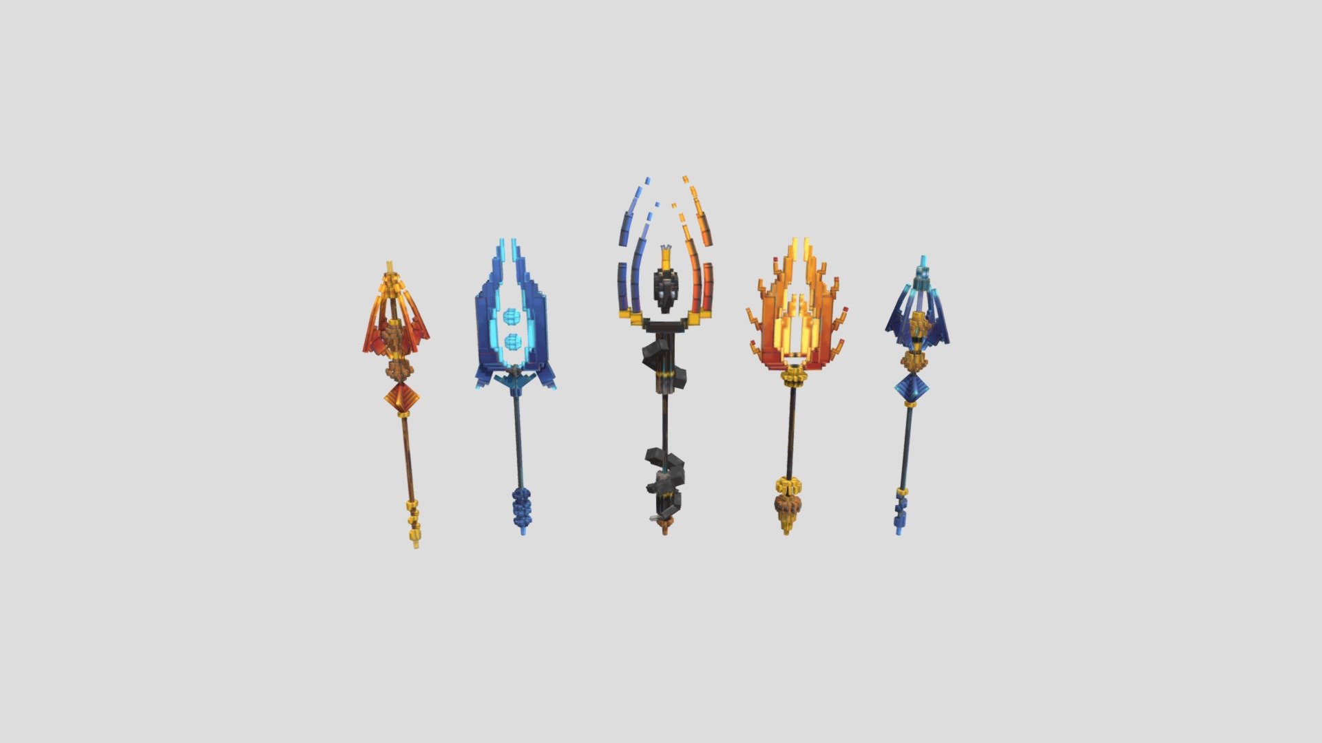 spear collection - 3D model by madmohi [f710fa7] - Sketchfab