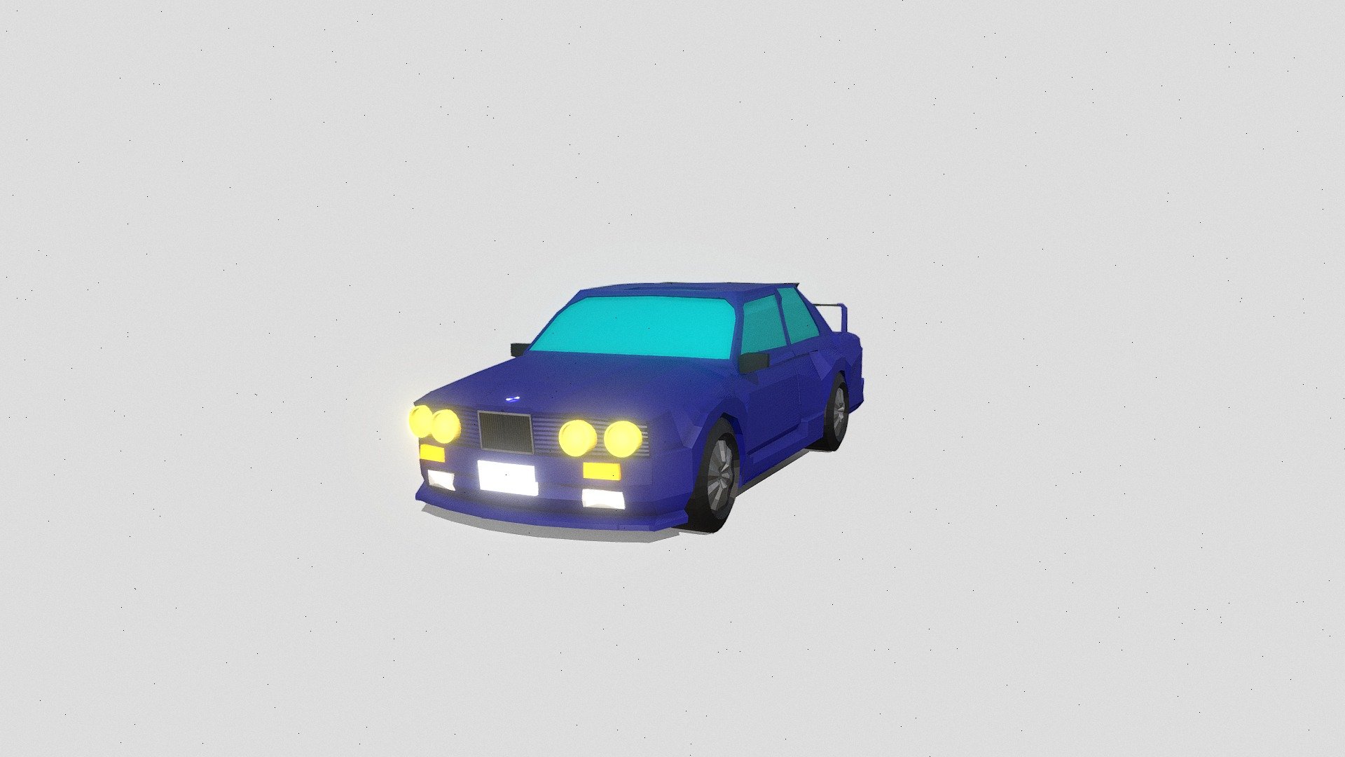 BMW M3 E30 Low Poly - Download Free 3D model by Egirinnigirinn [f711102 ...