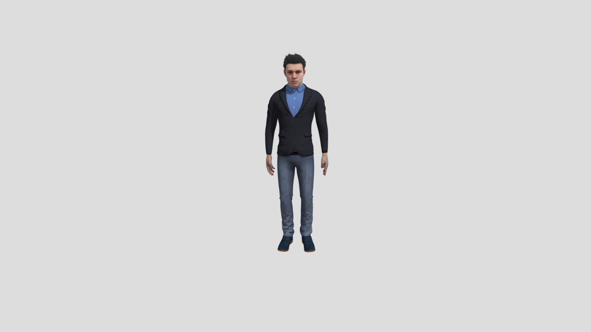 Standing Greeting - Download Free 3D model by sandrajuky97 [f7116a8 ...