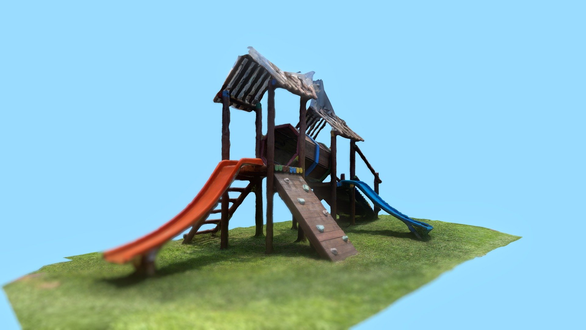 A playground - Download Free 3D model by betocarrillo [f7122de] - Sketchfab