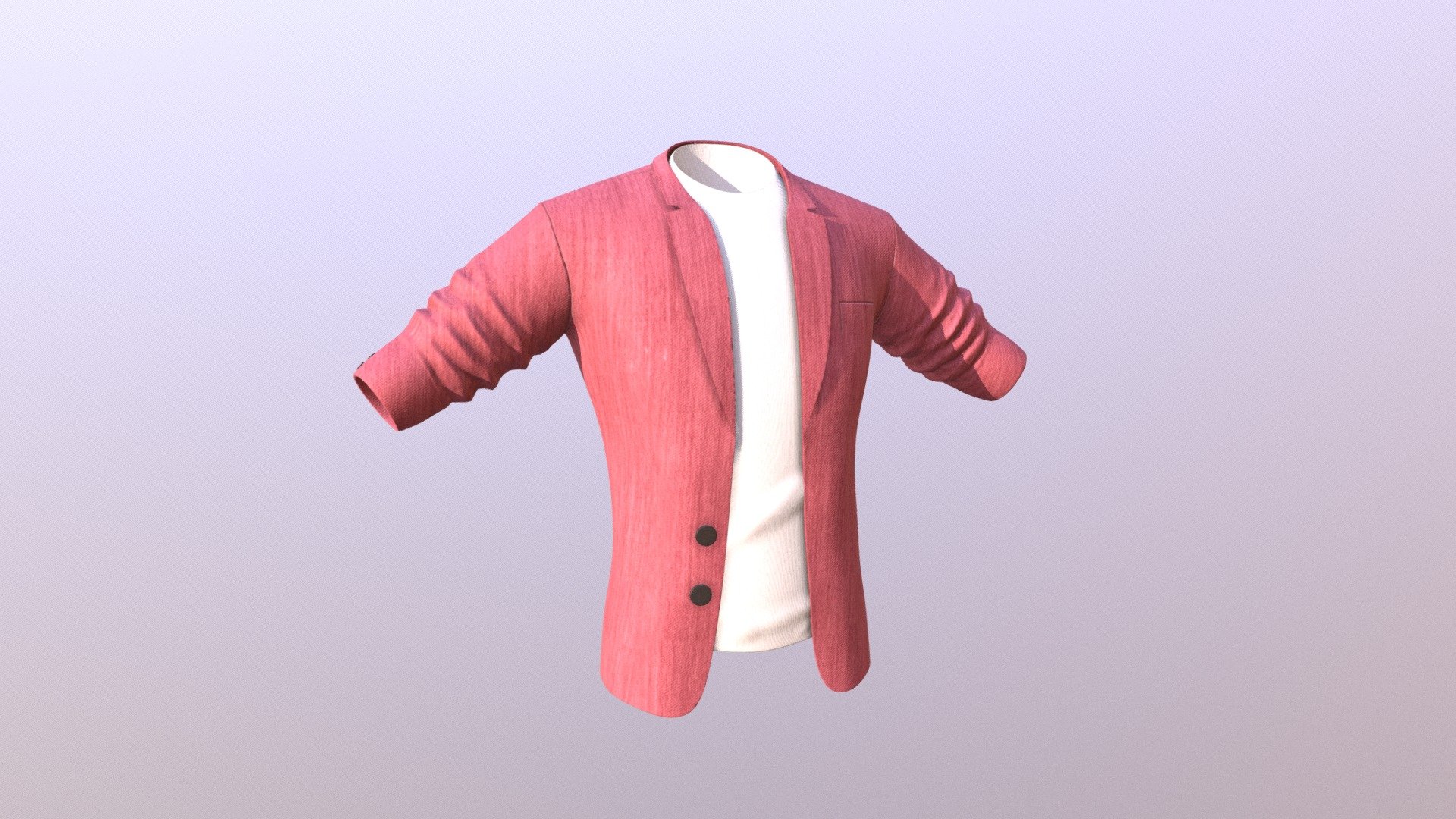 Blazer Jacket - 3D model by NathanWeil [f7128c8] - Sketchfab