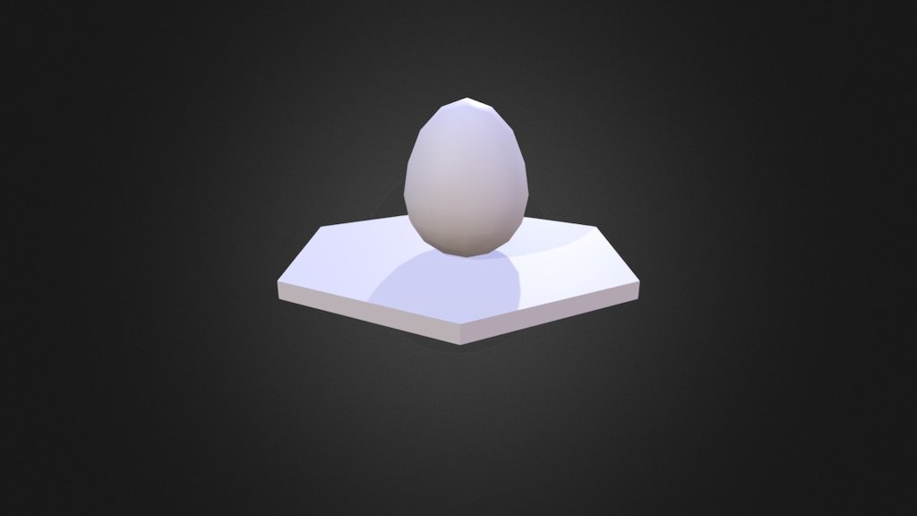 Egg Wobble 01 - 3D model by leftwich [f7133ff] - Sketchfab