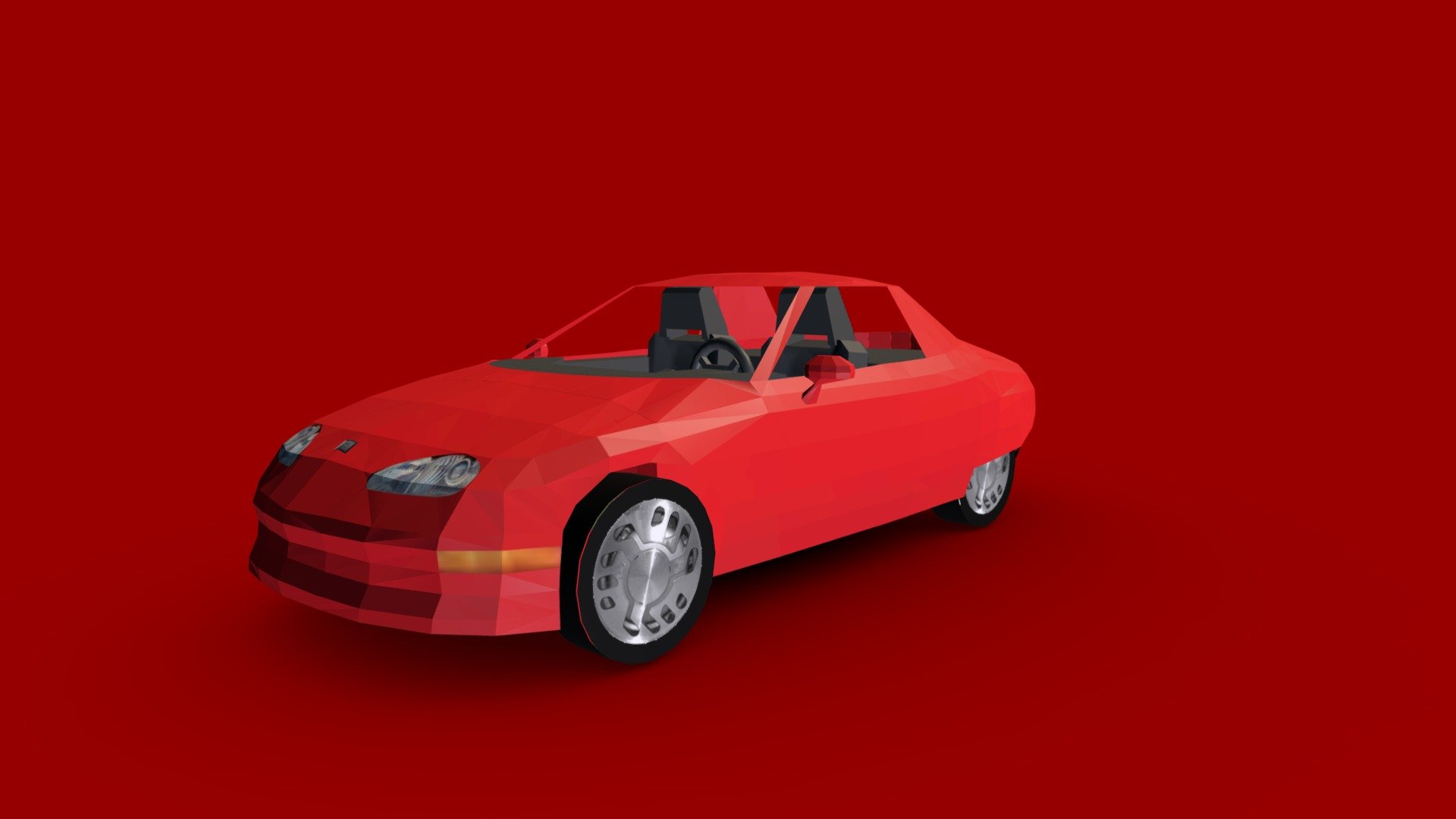 1996 General Motors EV1 LowPoly - 3D model by ImperialBlue ...